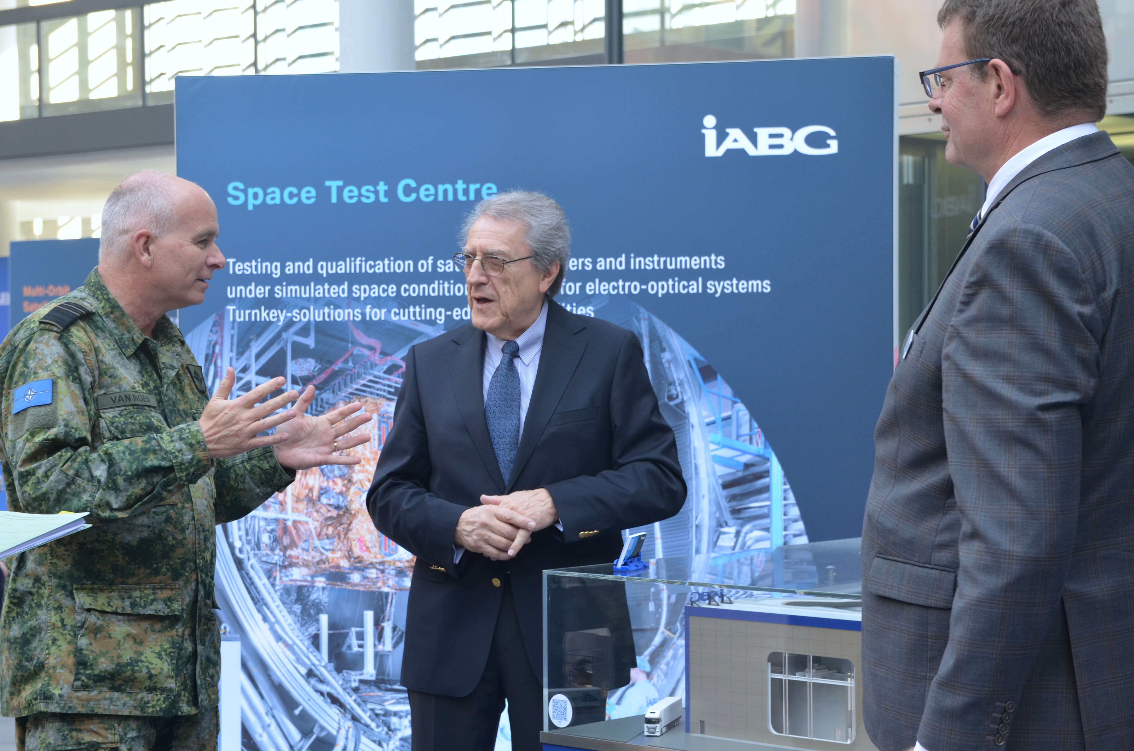NATO Military Committee meets at German high-tech service provider IABG ...