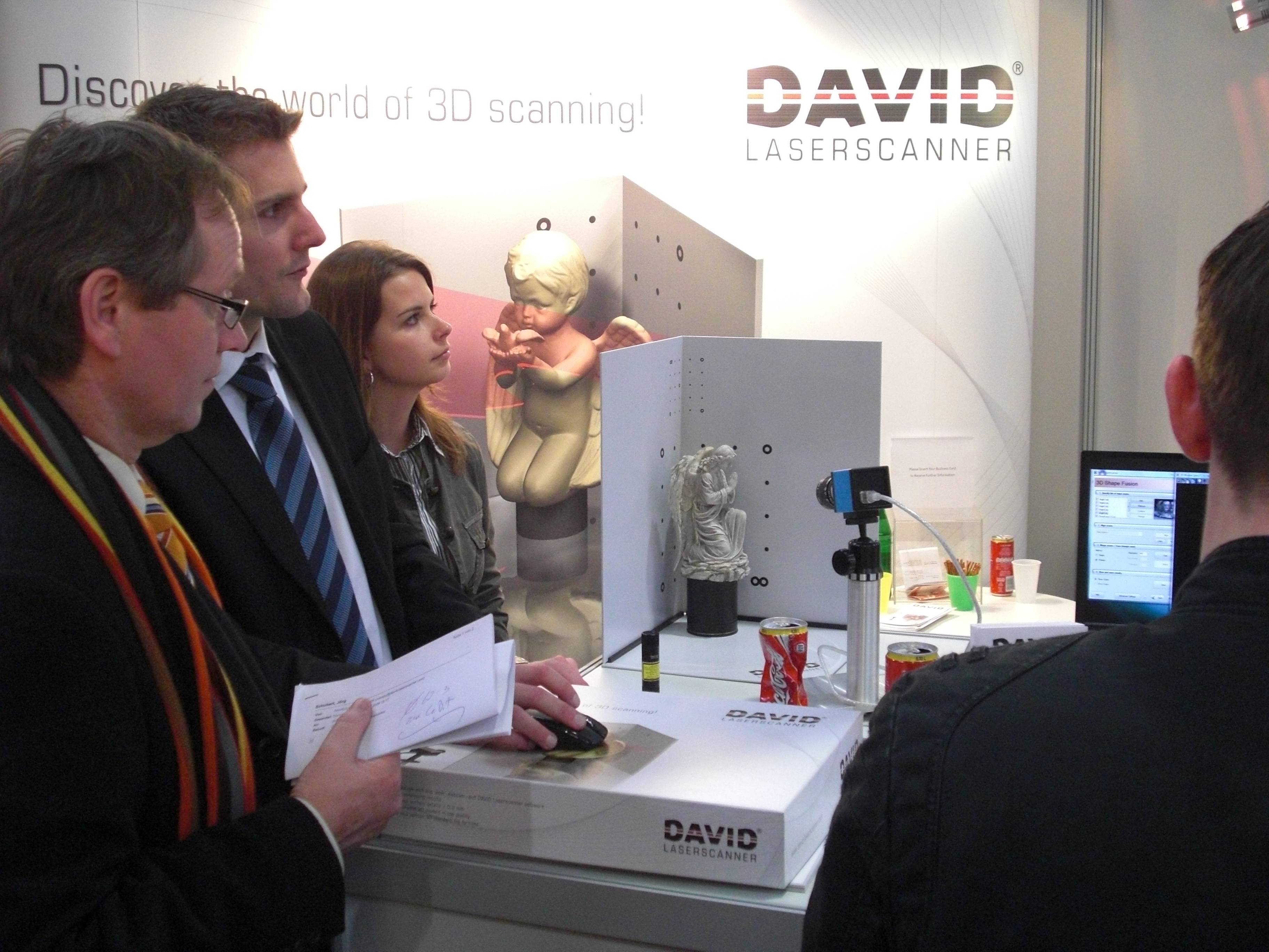 DAVID auf der CeBIT 2009, DAVID Vision Systems GmbH, Story - PresseBox