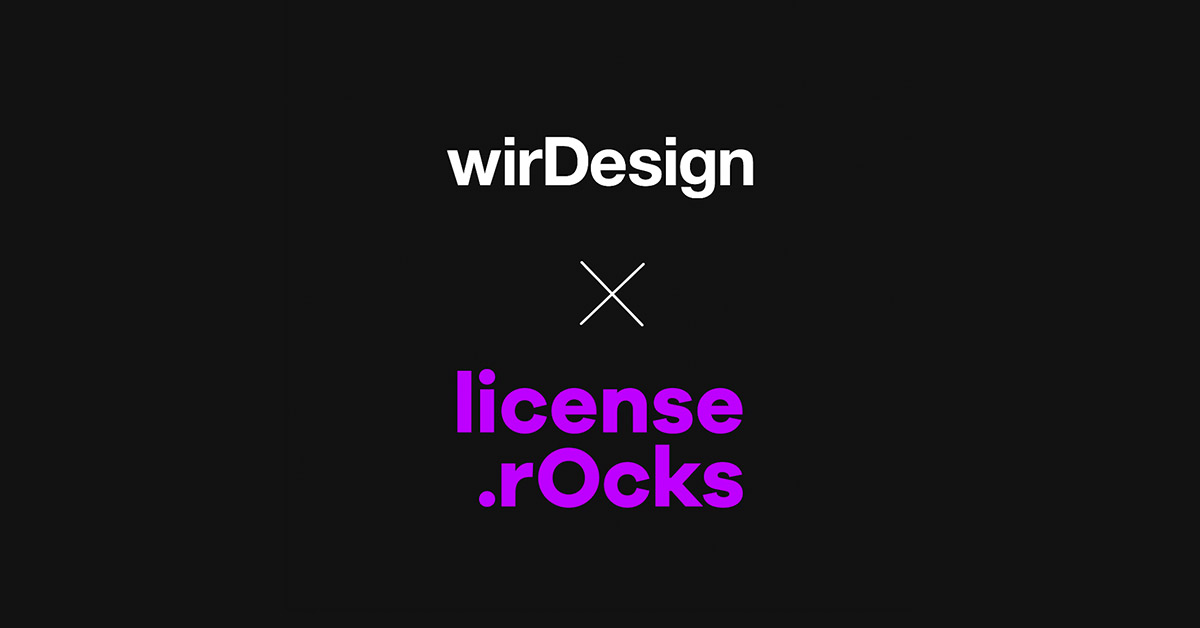 wirDesign und NFT-Spezialist license.rocks gehen strategische Partnerschaft ein, wirDesign ...