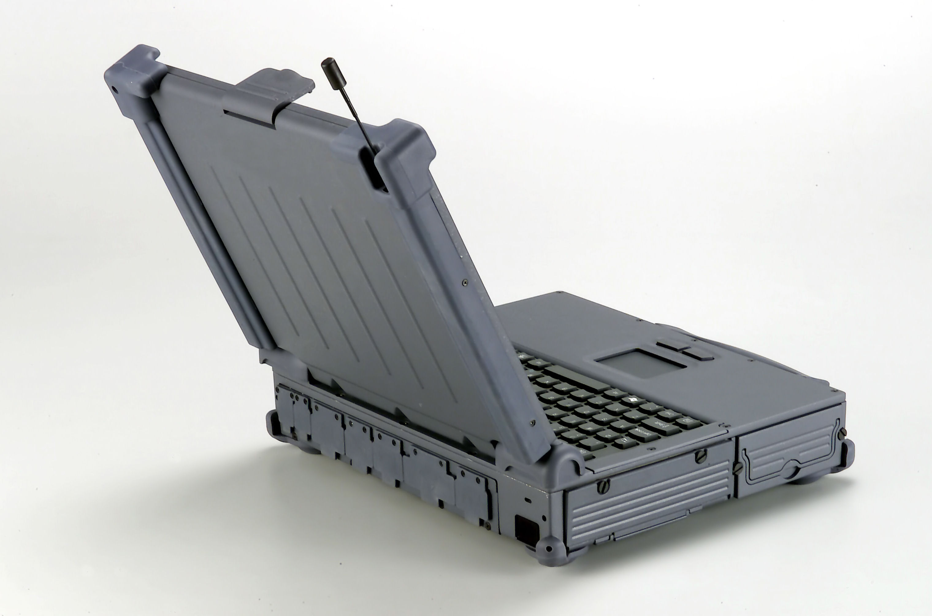 Modular erweiterbares full-ruggedized Industrie und Militär Notebook ...