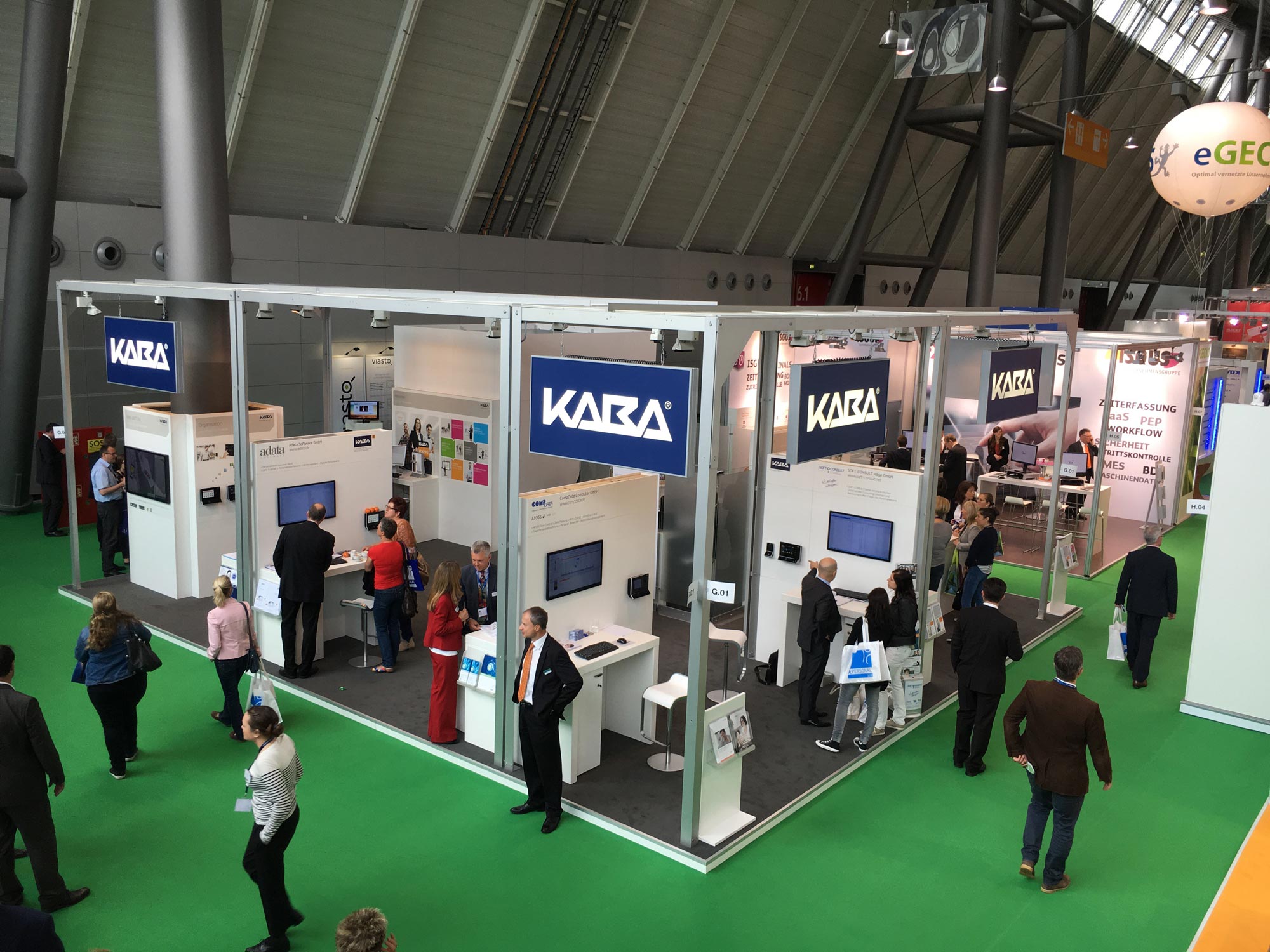 Erfolgreicher Messeauftritt von Kaba auf der Personal 2016 Süd ...