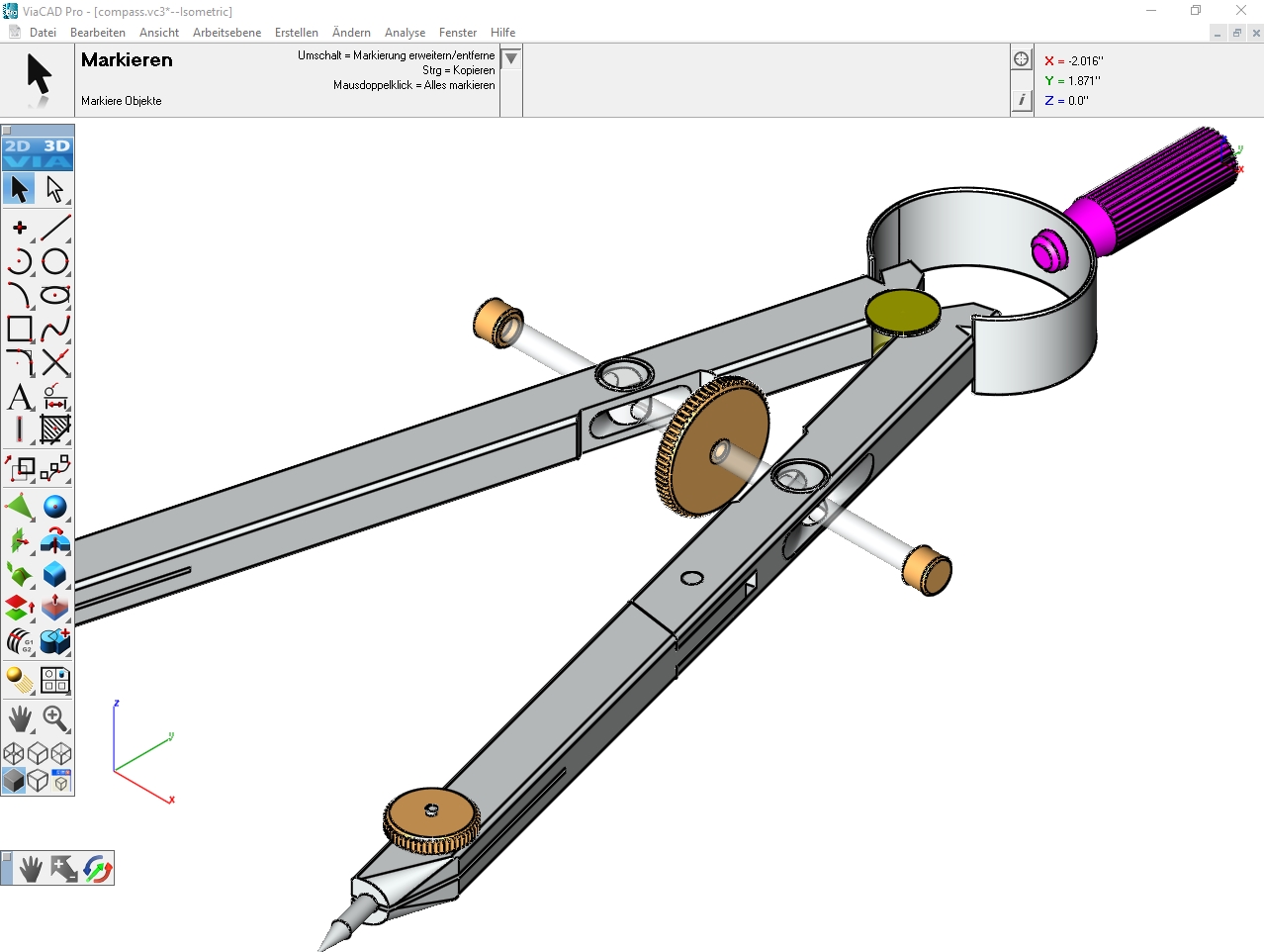 Bedienungsfreundliches CAD-Design und 3D-Druck mit ViaCAD 10, Avanquest ...