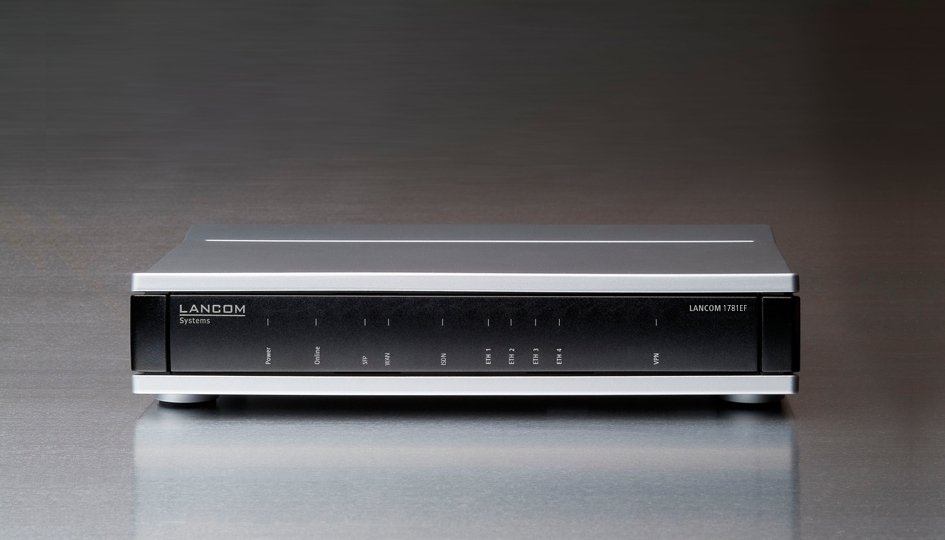 Neuer VPN-Business Router LANCOM 1781EF für die Standortvernetzung ...