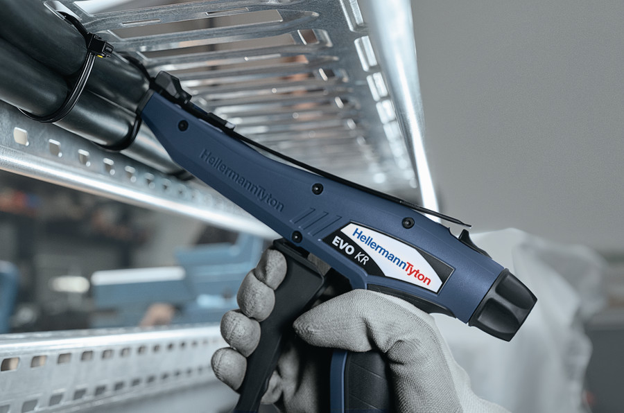 New application tool for vibration-resistant cable ties available ...