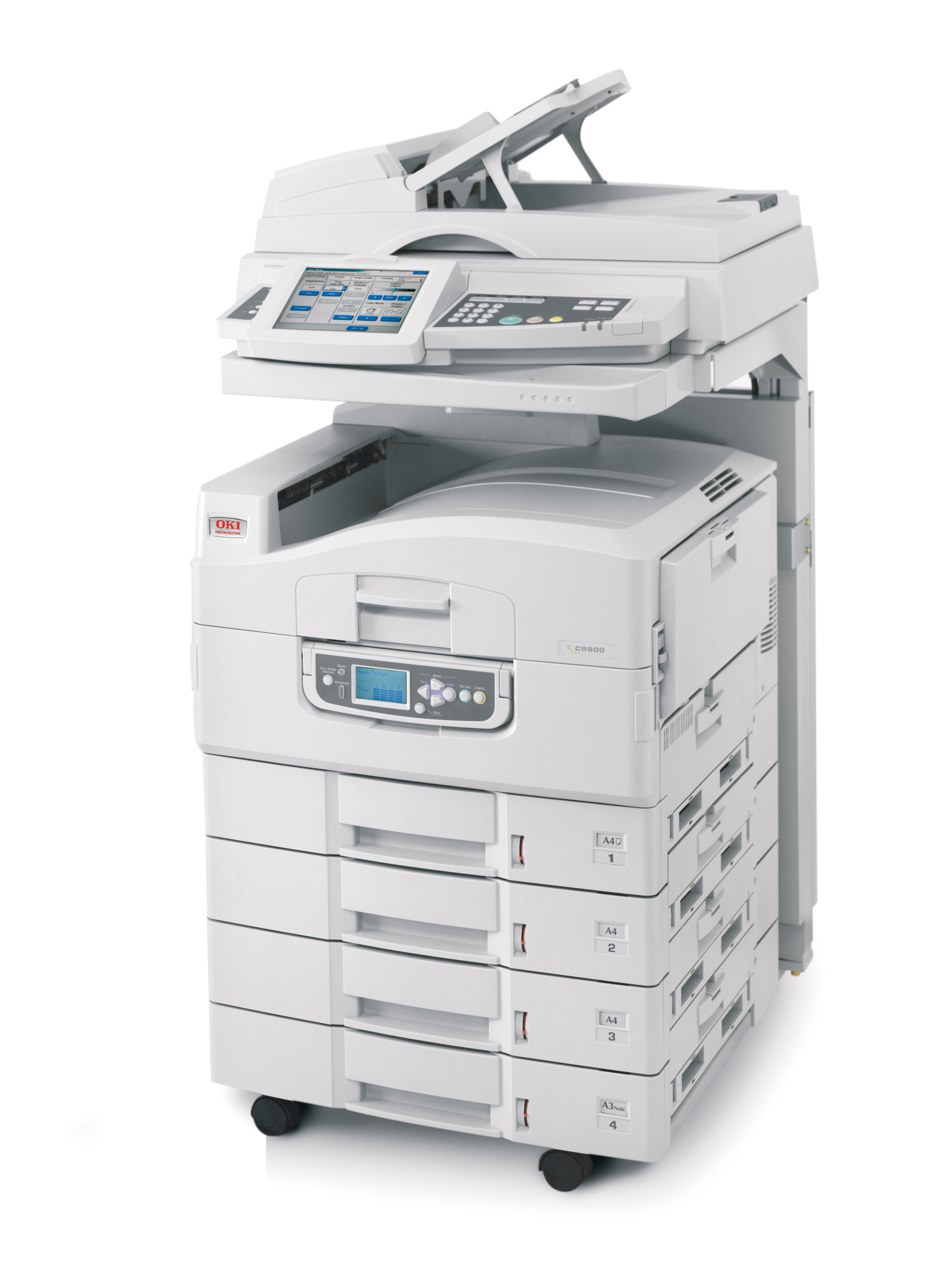 OKI Premiere - C9800 MFP: Multifunktionalität auf höchstem Niveau und ...