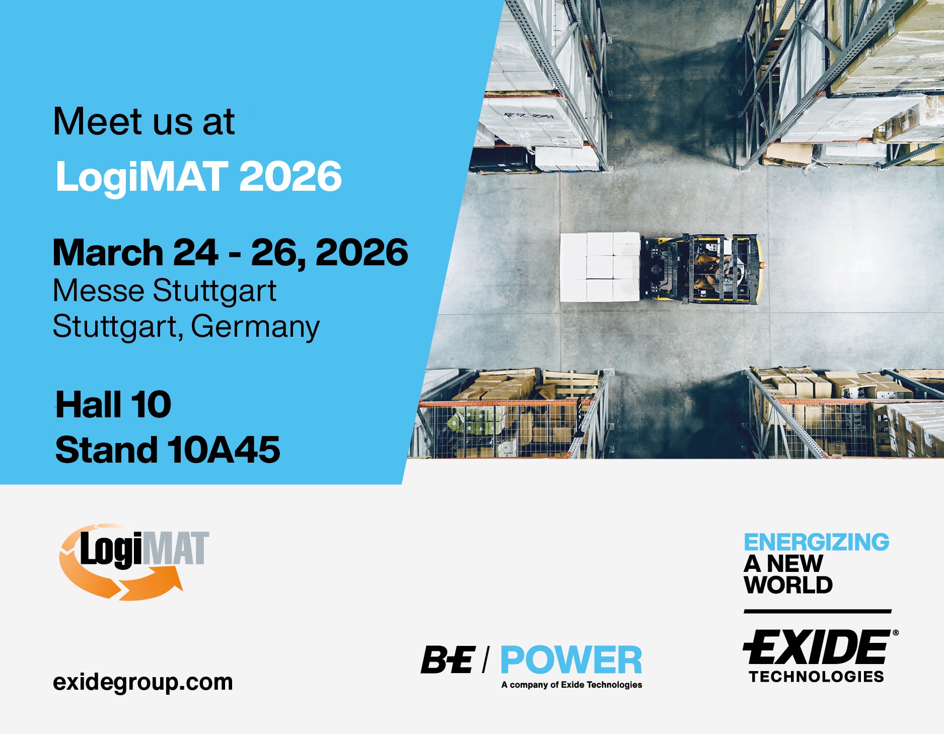 Exide Technologies presents smart fleet electrification and energy ...
