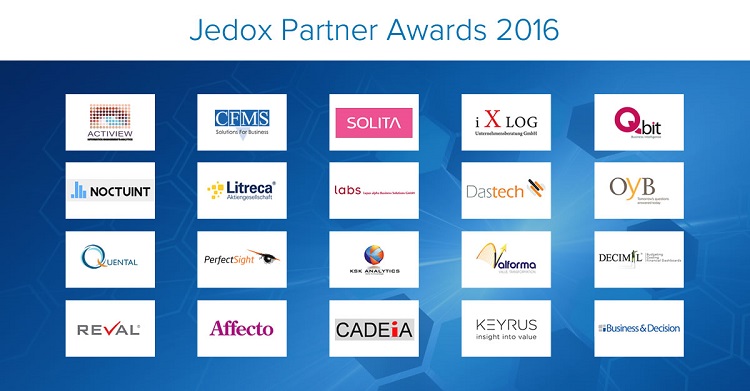 Verleihung der Jedox Partner Awards 2016: Jedox zeichnet Spitzenleistungen seiner ...