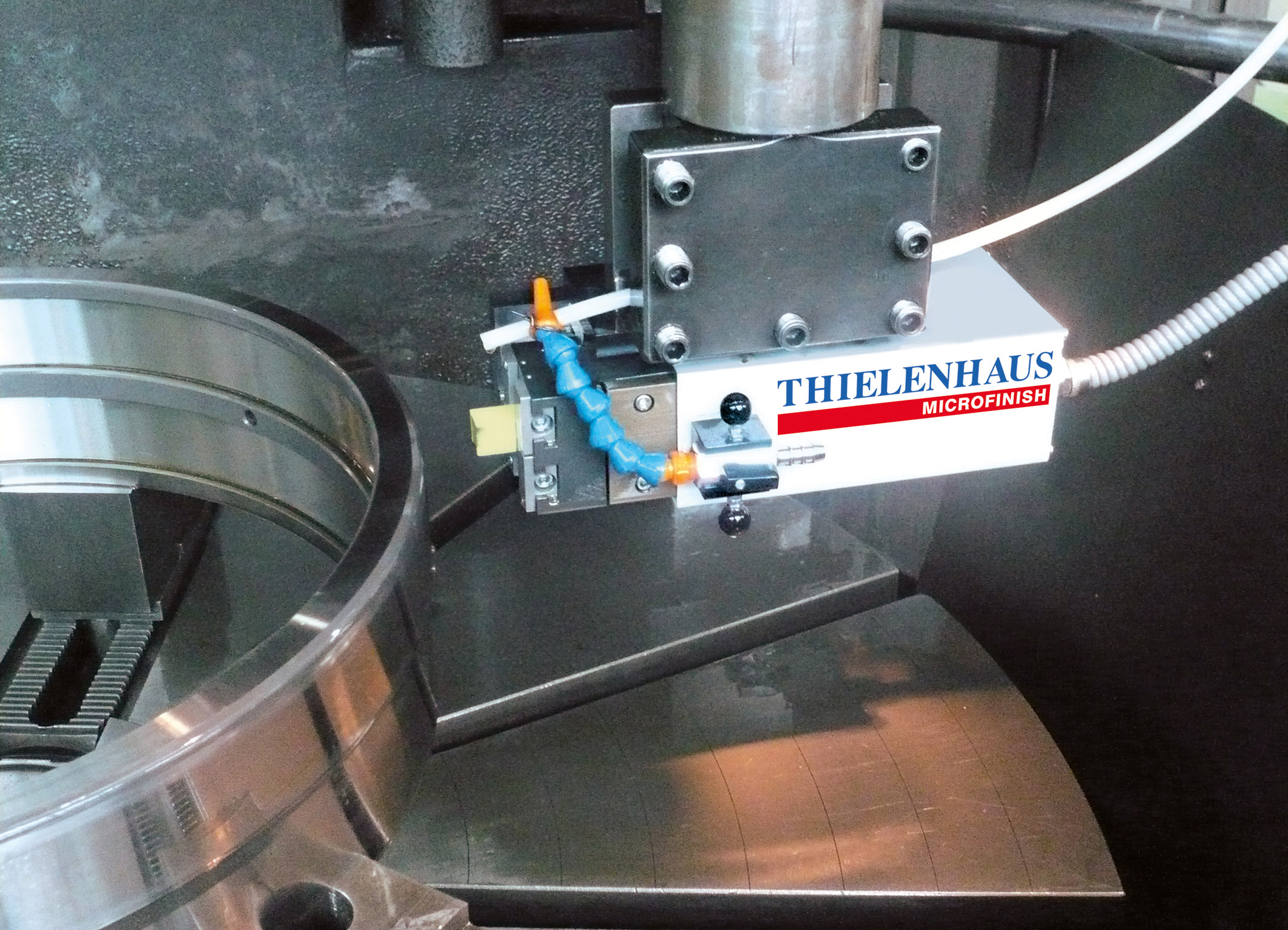 Microfinish attachments for turning, grinding and milling machines ...