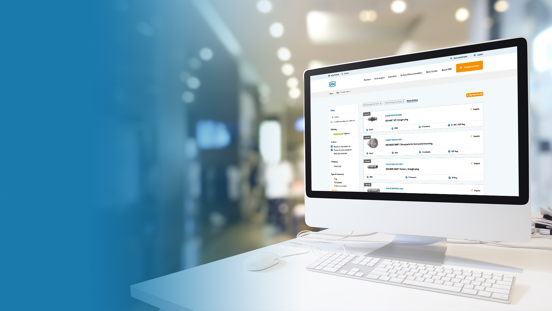 Options digitales pour la configuration des produits – tout simplement facile, ODU GmbH & Co. KG ...