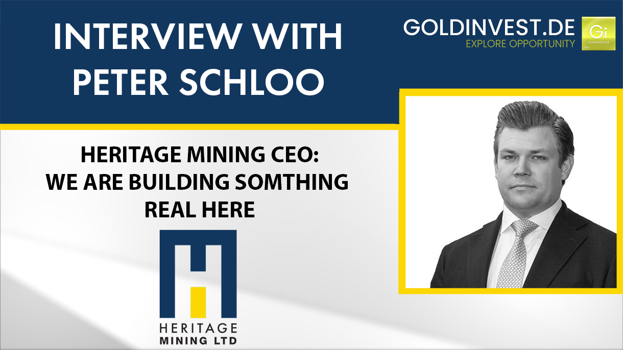 Heritage Mining CEO: Genau jetzt sollten sich Investoren unsere Story ...