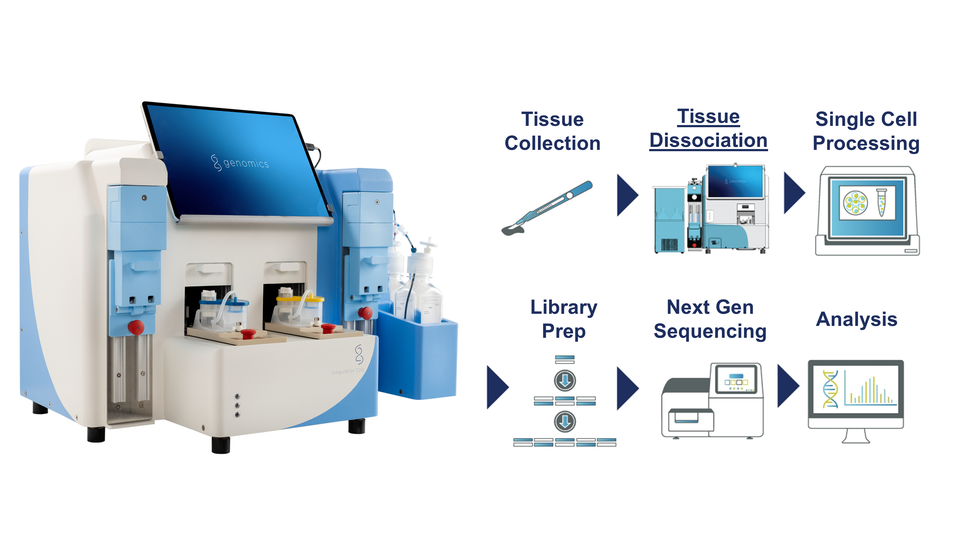 Separation of samples into single-cell solutions with the Singulator ...