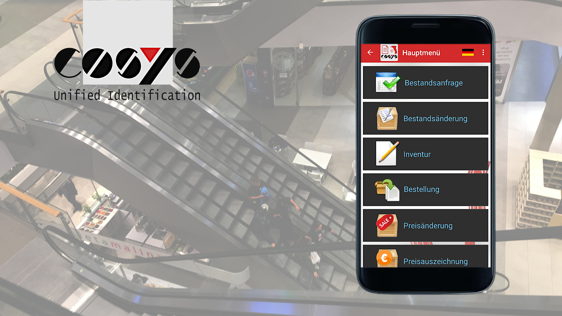 Smartphones und COSYS POS Software für den Einzelhandel, Cosys Ident GmbH, Story - PresseBox