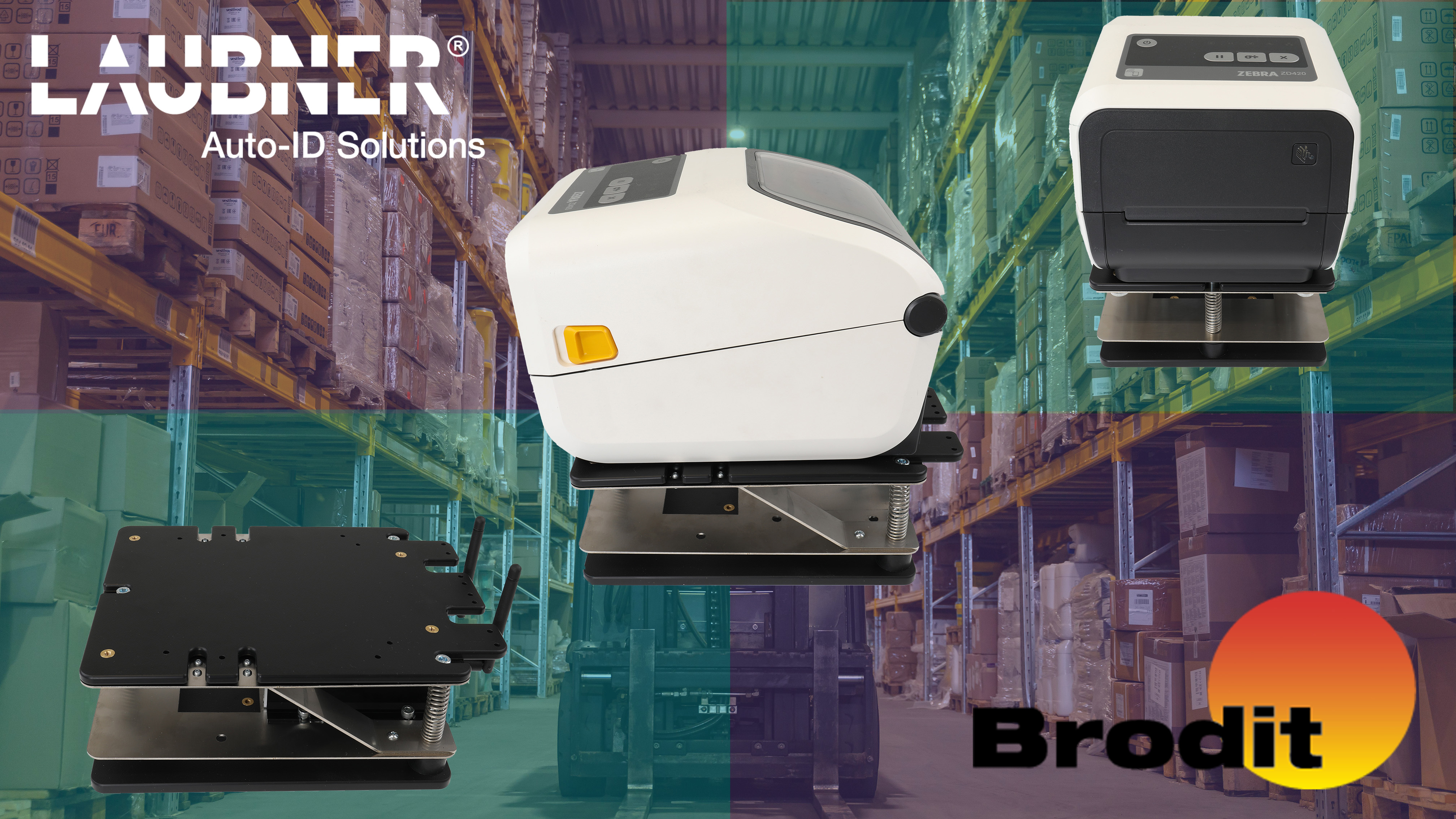 Brodit und LAUBNER ID Solutions bringen Mobile Printer Mount auf den ...