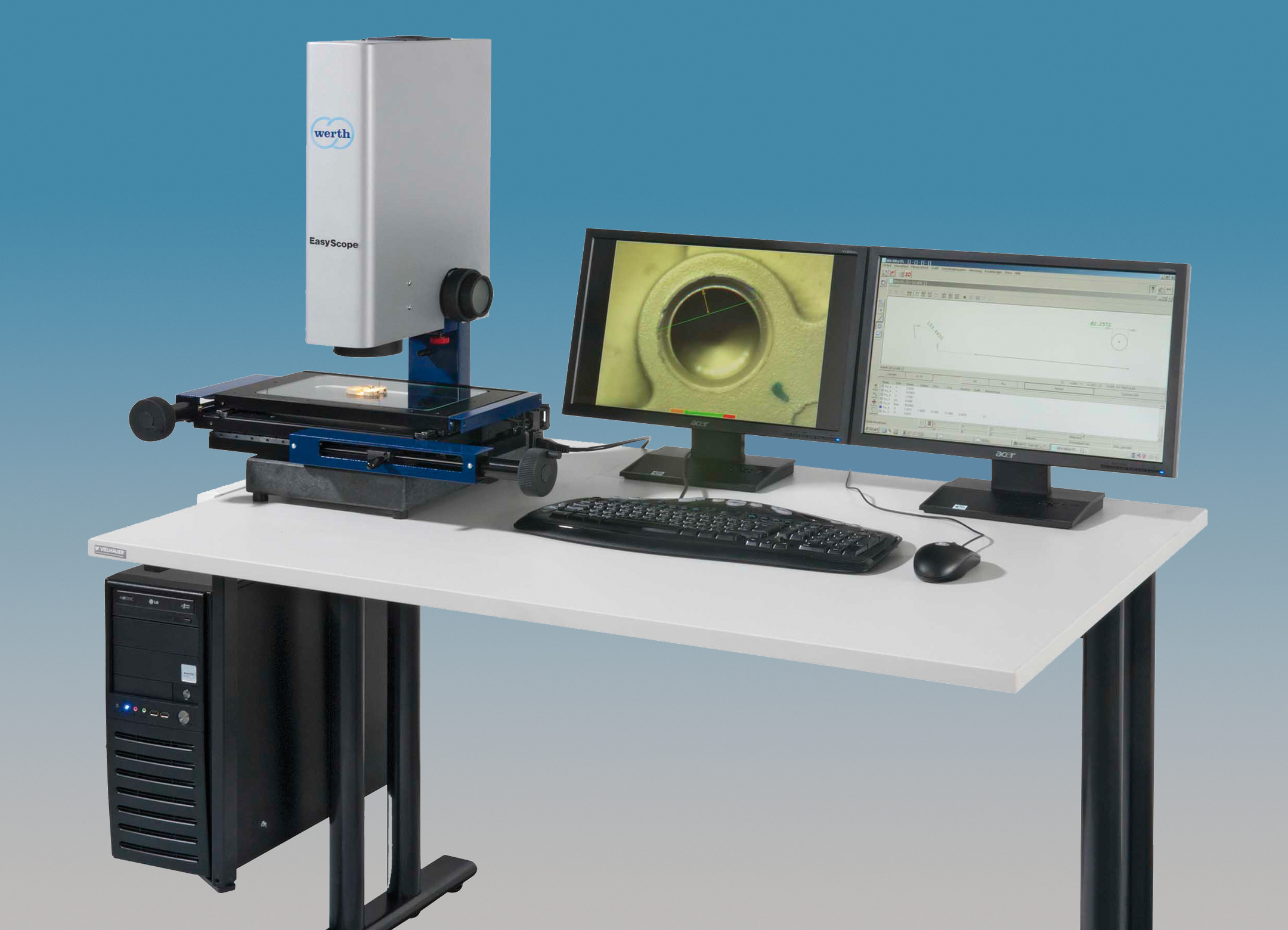 EasyScope® 200 3D manuell – mit automatischer Messelemente-Erkennung ...