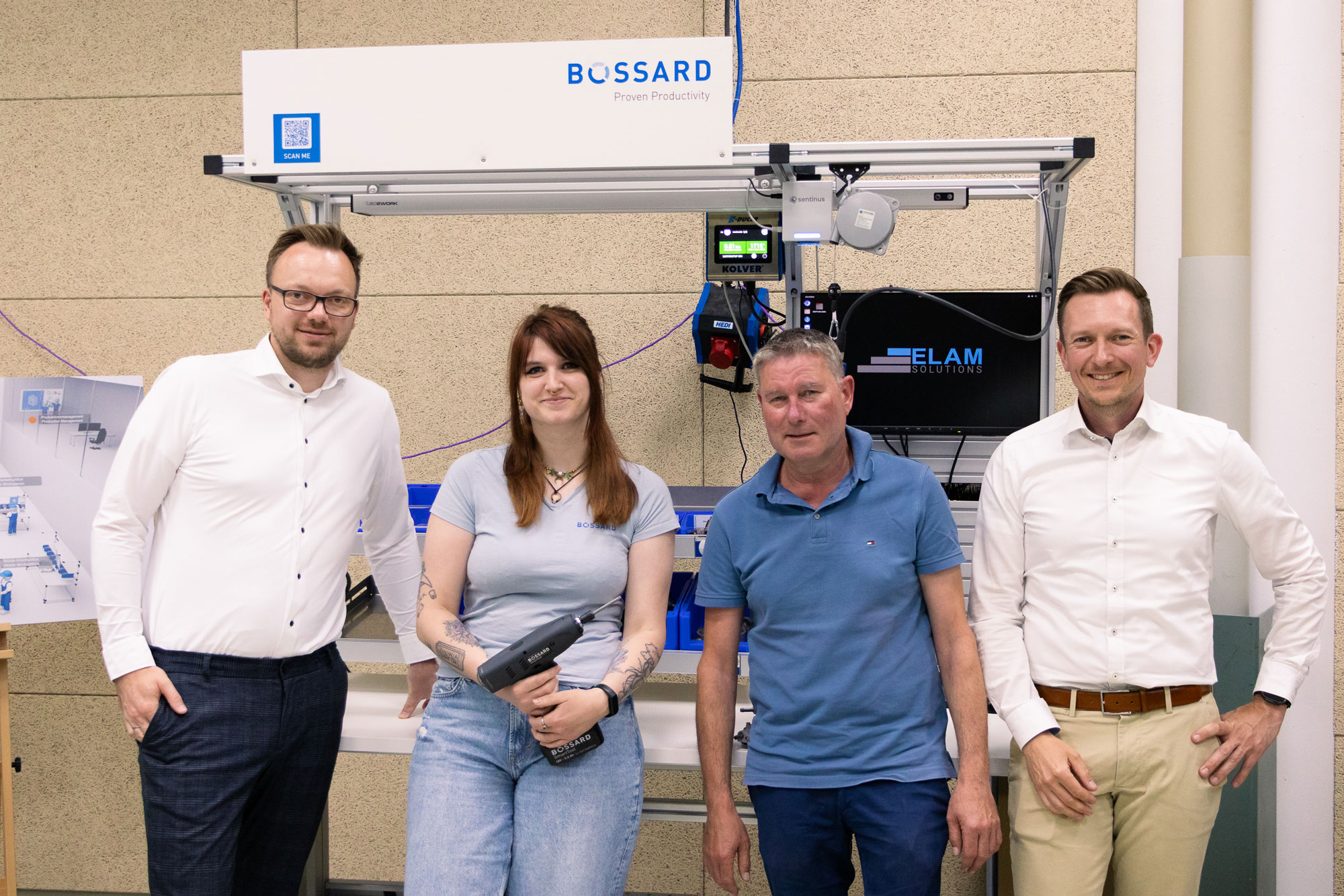 Ein Podcast über digital-vernetzte Montagearbeitsplätze in der Produktion, Bossard Deutschland ...