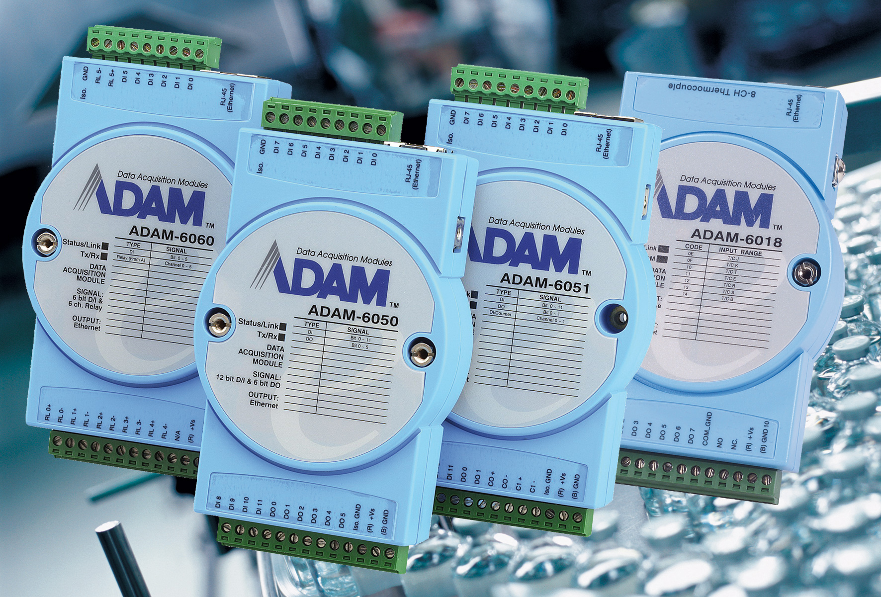 ADAM-6000 Ethernet-I/O-Module mit verbesserten Eigenschaften, gbm ...