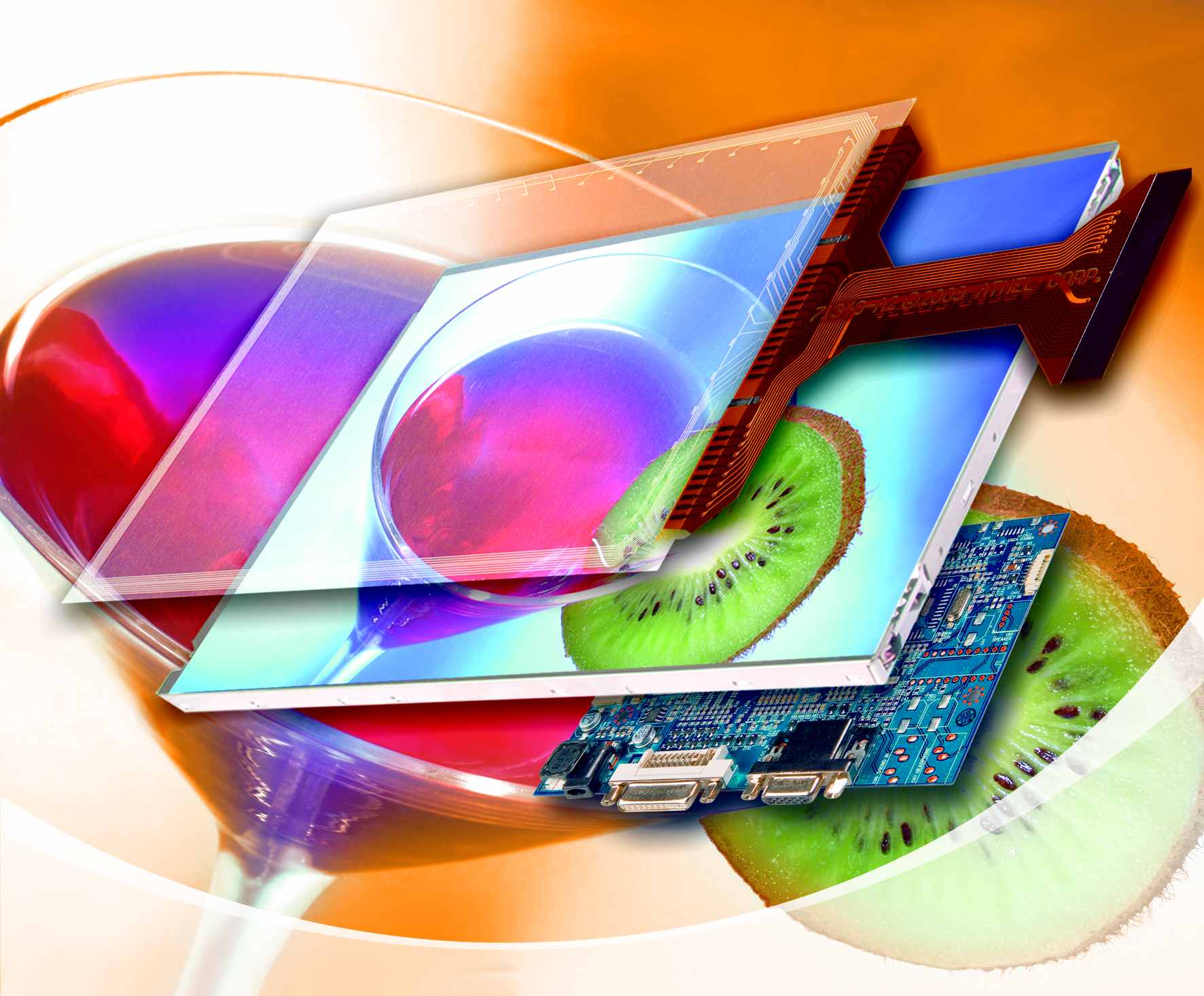 Everything from one source - from the touch foil to the complete system ...