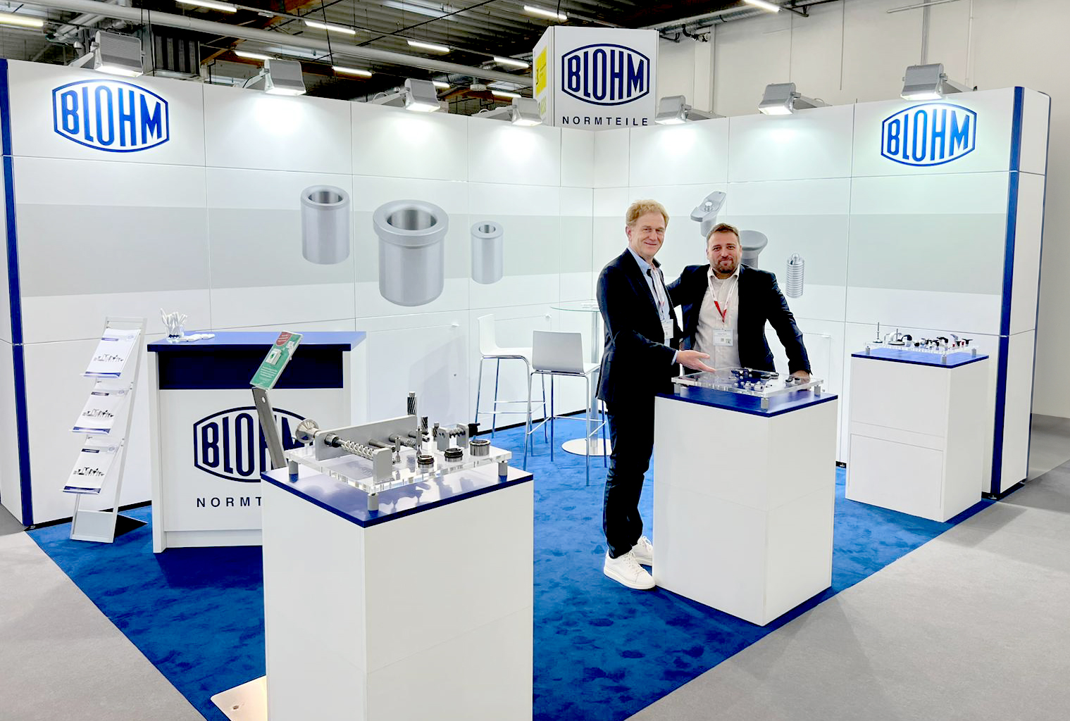 BLOHM vom 5. bis 7. November auf der FMB 2024, NORMTEILWERK ROBERT ...