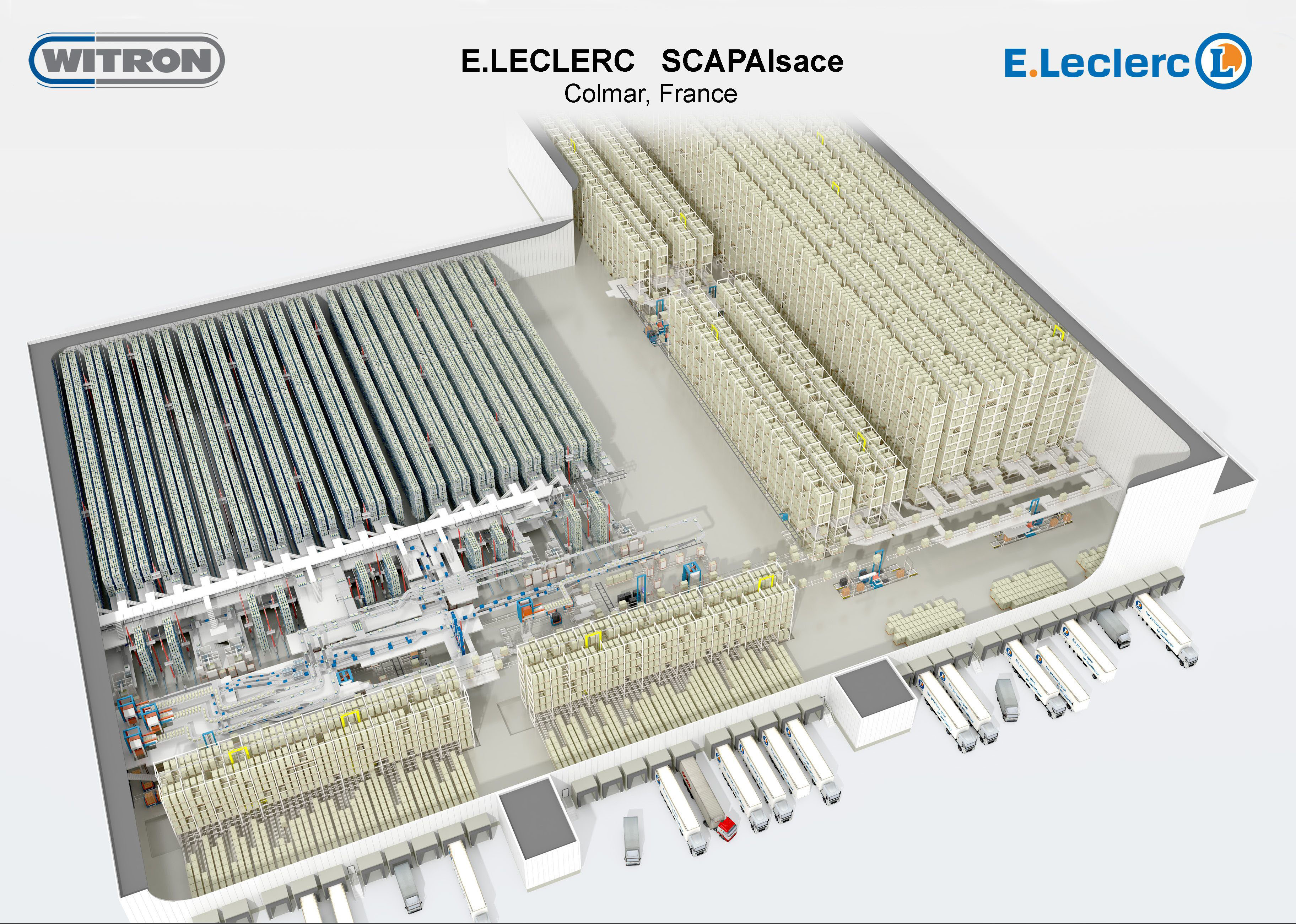 E.Leclerc SCAPALSACE holt mit WITRON-System das Double, WITRON Logistik ...