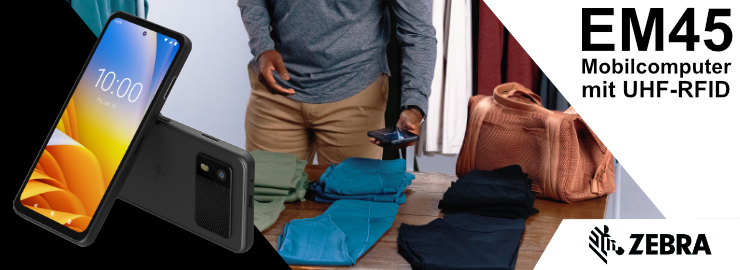 Zebra EM45 Industrie-Mobilterminal, PULSA GmbH, Story - PresseBox