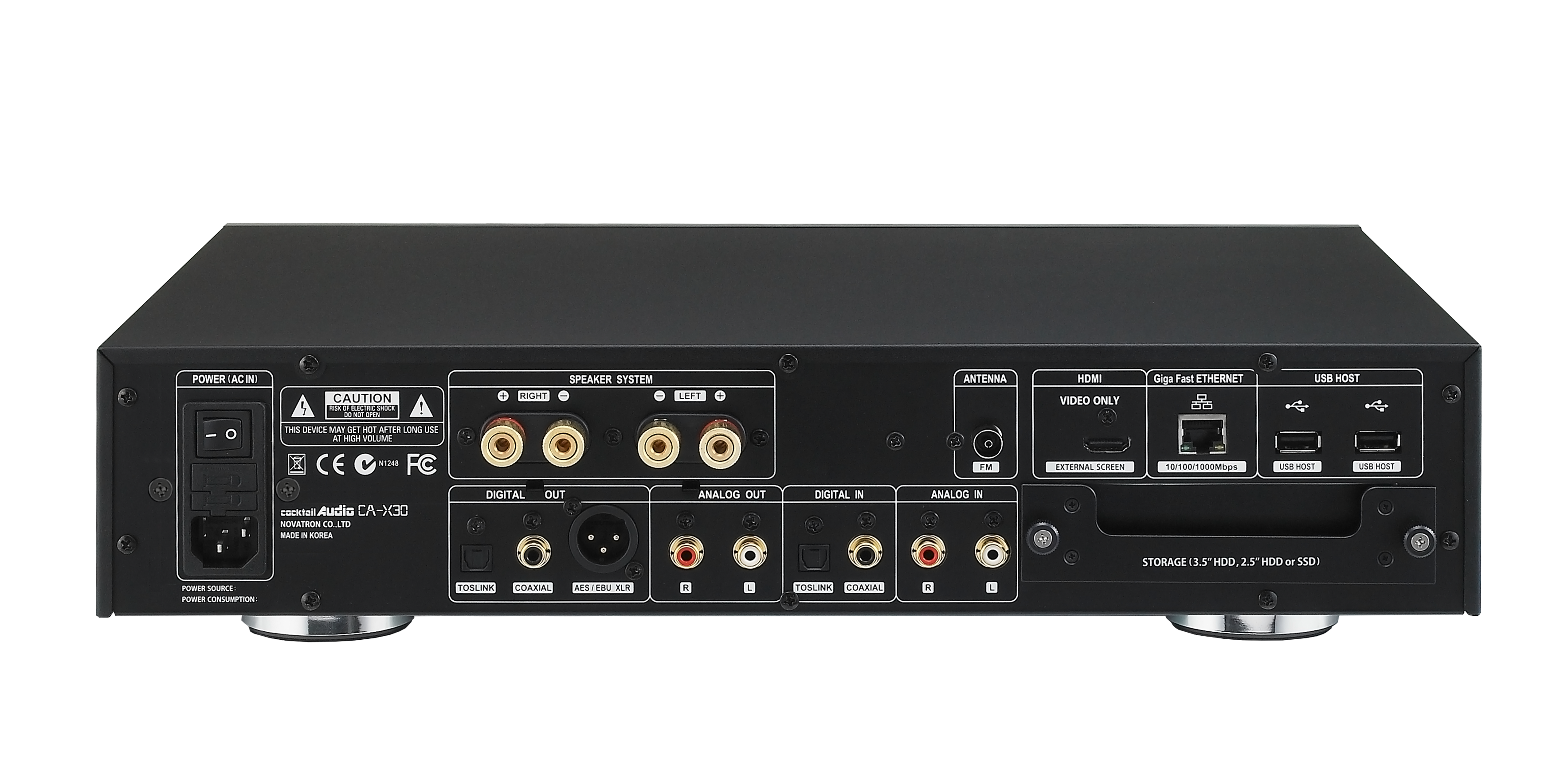 Cocktailaudio X30: Sound-Gigant auf High-End-Niveau, Noveltech GmbH ...