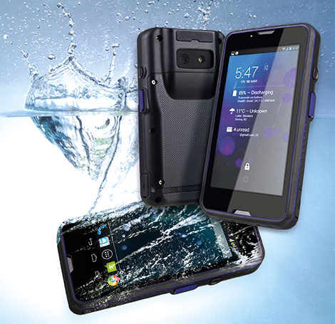 Mobiler Datensammler / Handheld-Terminal mit IP 67 Schutz!, compmall ...