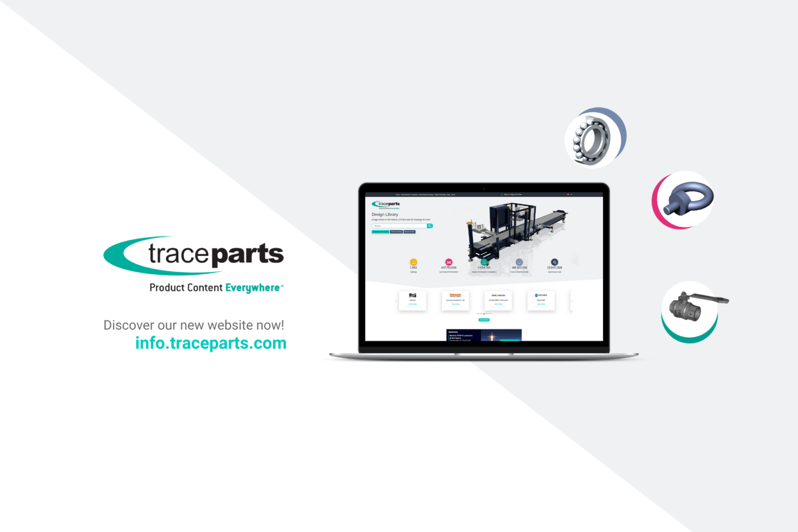 Start der neuen Website von TraceParts, TraceParts GmbH, Story - PresseBox