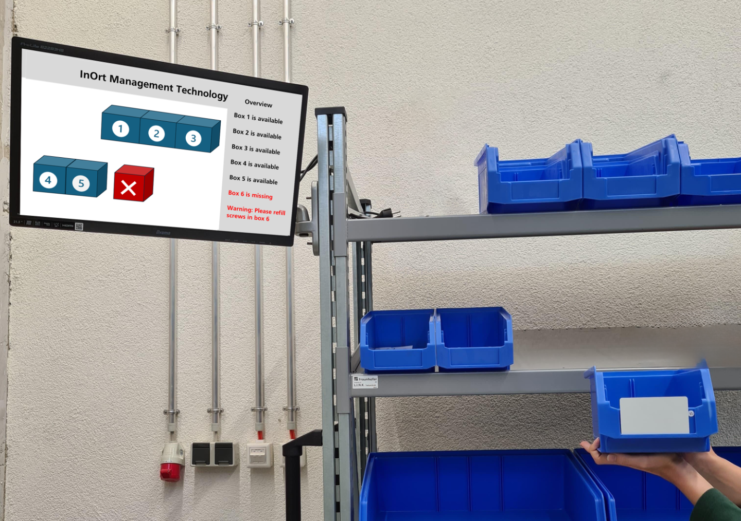 Communication and positioning solution for smart logistics processes ...