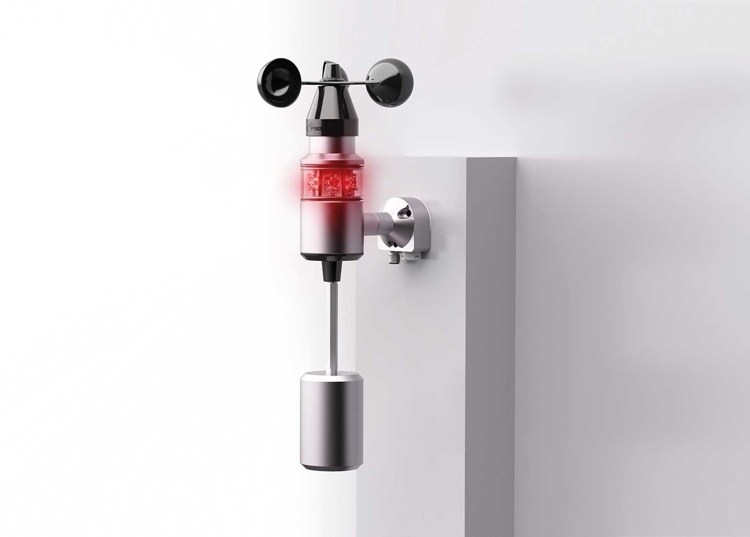 Windsensor mit integriertem Hindernisfeuer von FSG, FSG ...