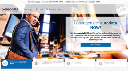 eurodata NOW! präsentiert sich mit neuem Webauftritt, eurodata AG ...