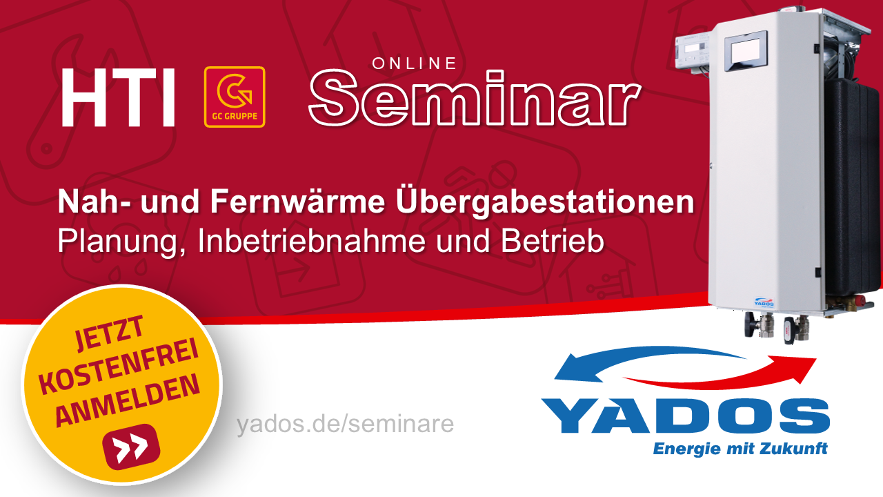 Online-Seminar | Nah- und Fernwärme-Übergabestationen - Planung, Inbetriebnahme und Betrieb ...
