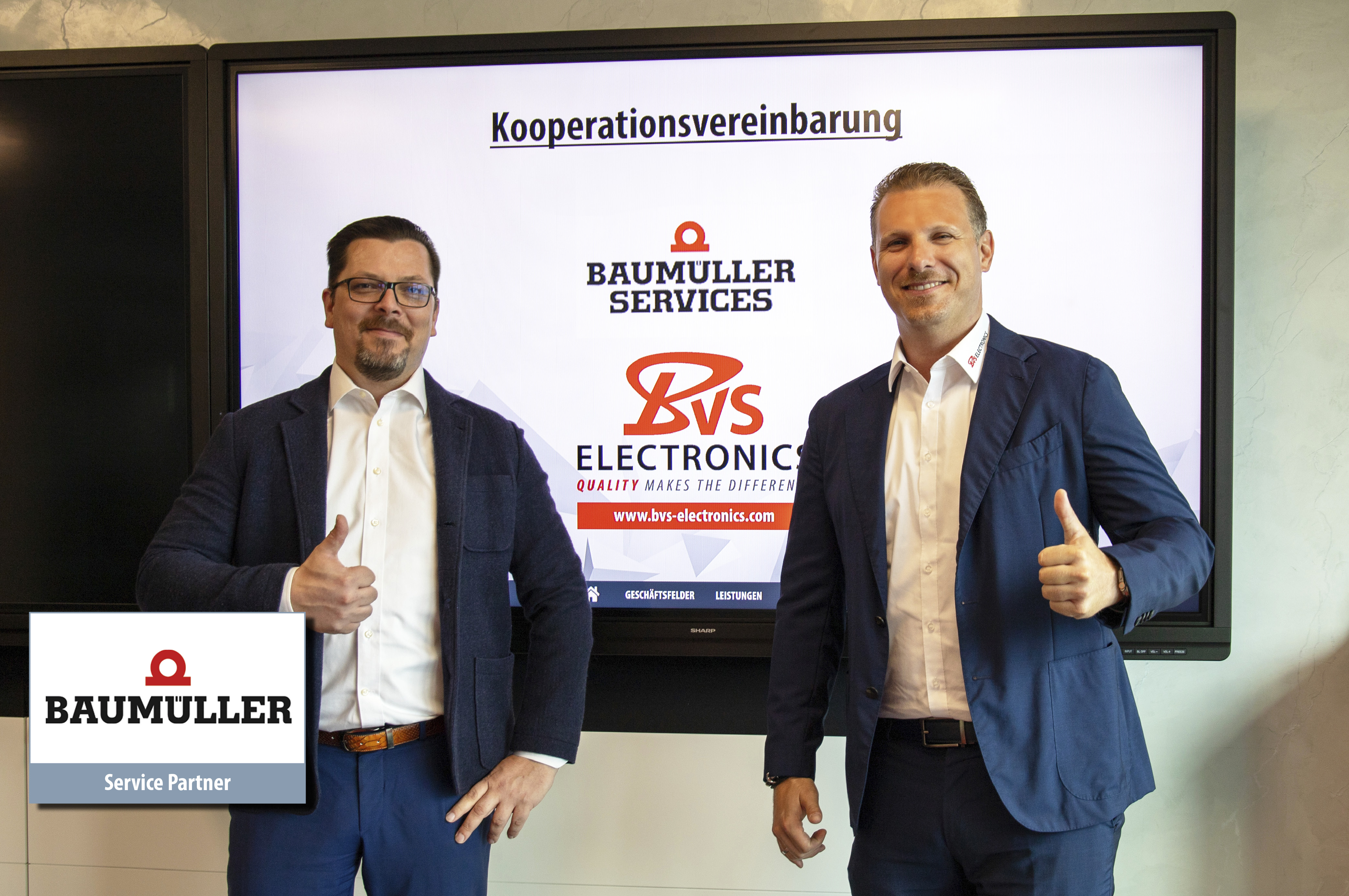 Baumüller Services & BVS Electronics schließen Service-Partnerschaft, BVS Electronics GmbH ...