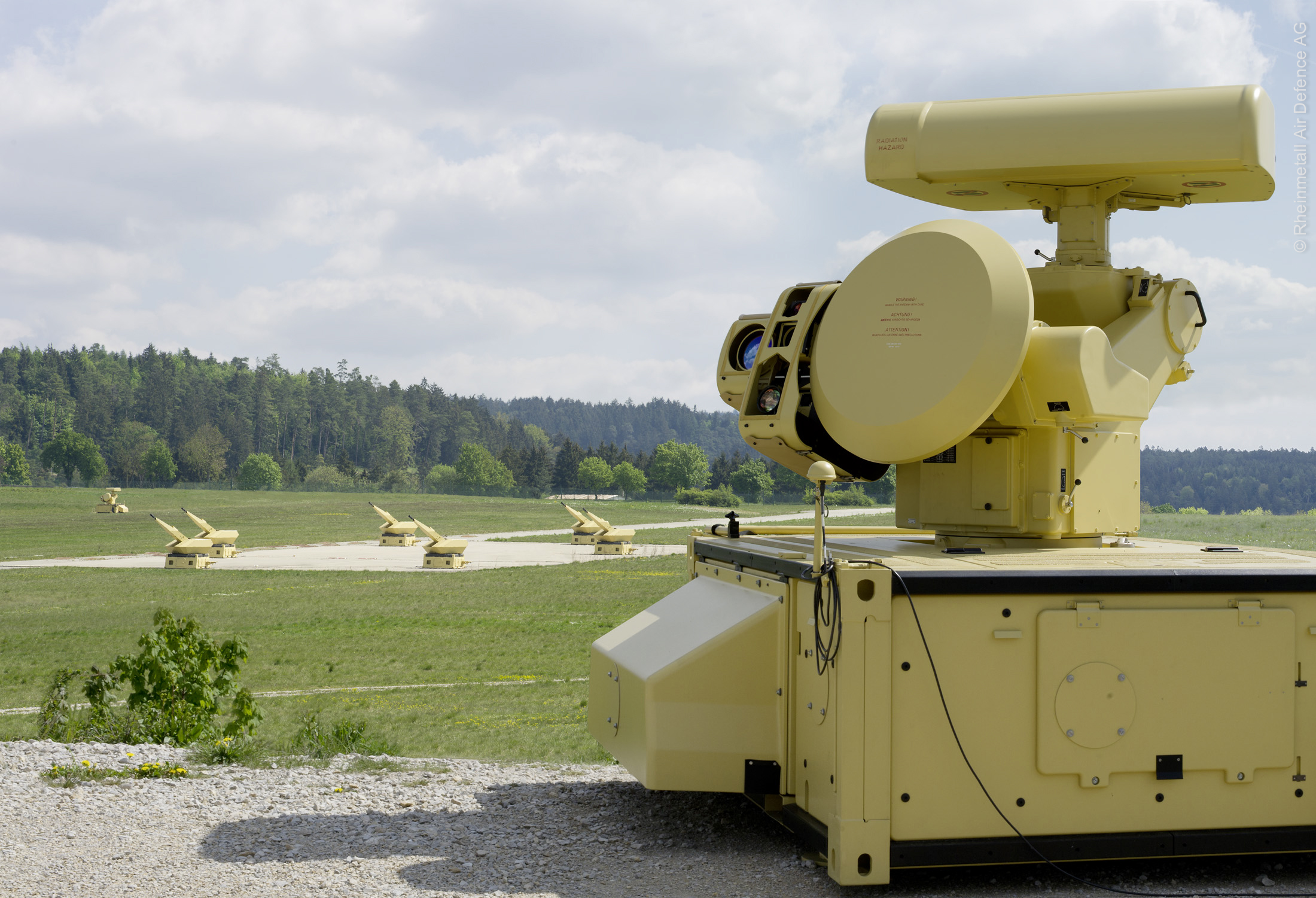 Rheinmetall transfers MANTIS air defence system to the German Air Force ...
