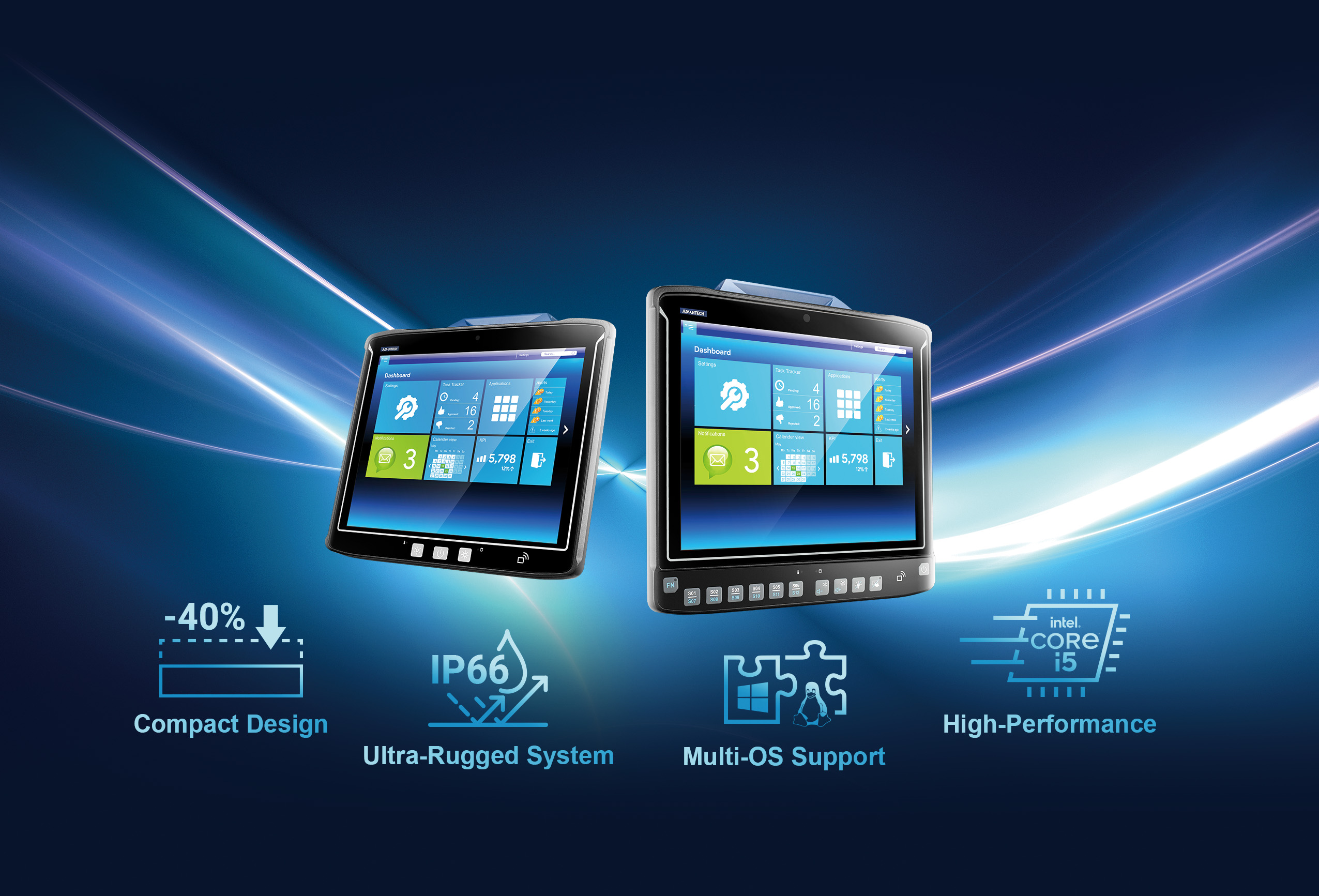 Advantech stellt neue robuste Fahrzeugterminals der DLT-V73 Serie vor, Advantech Europe B.V ...