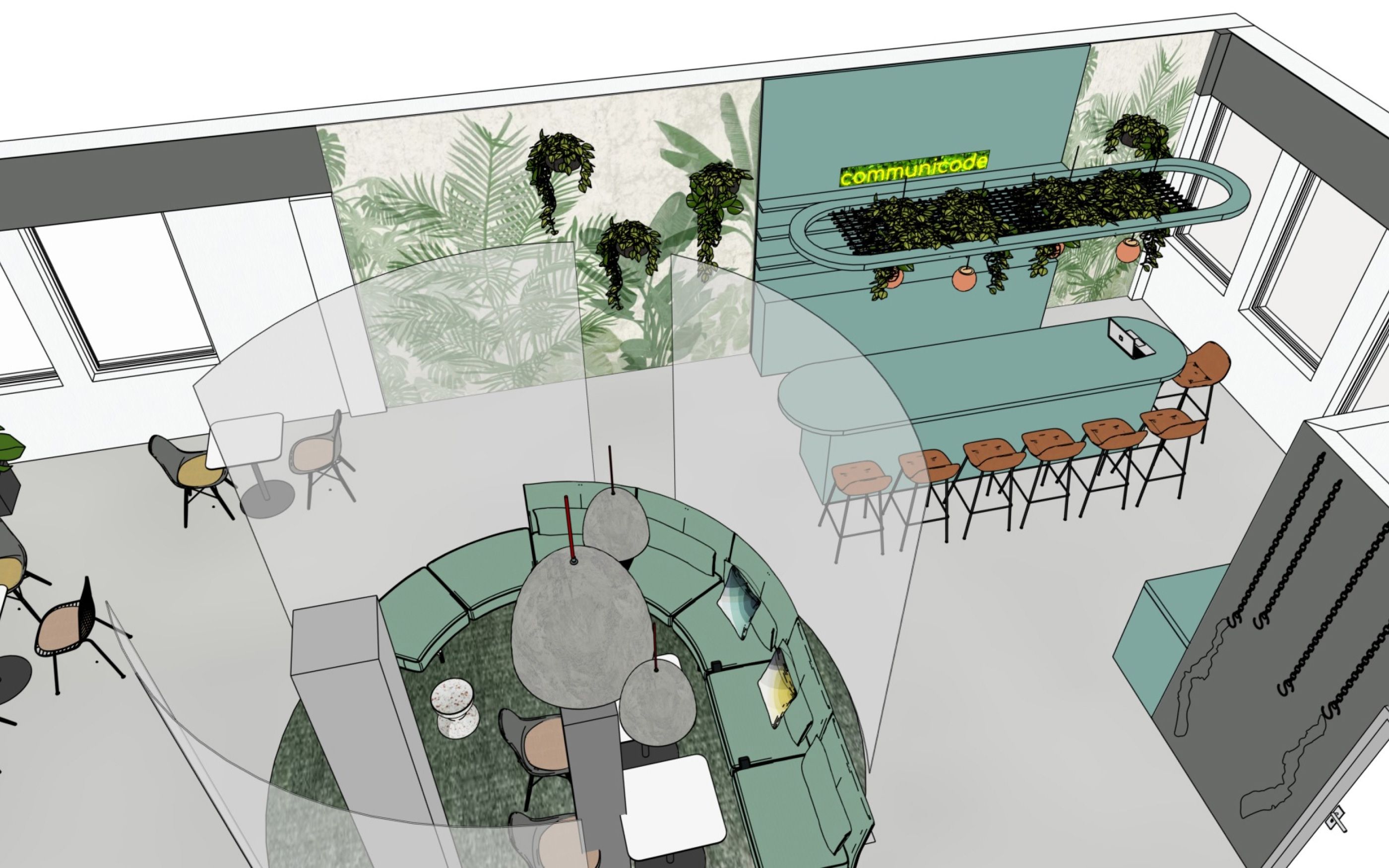 communicode eröffnet ihre hybride Arbeitswelt am neuen Standort im Essener Süden, communicode AG ...