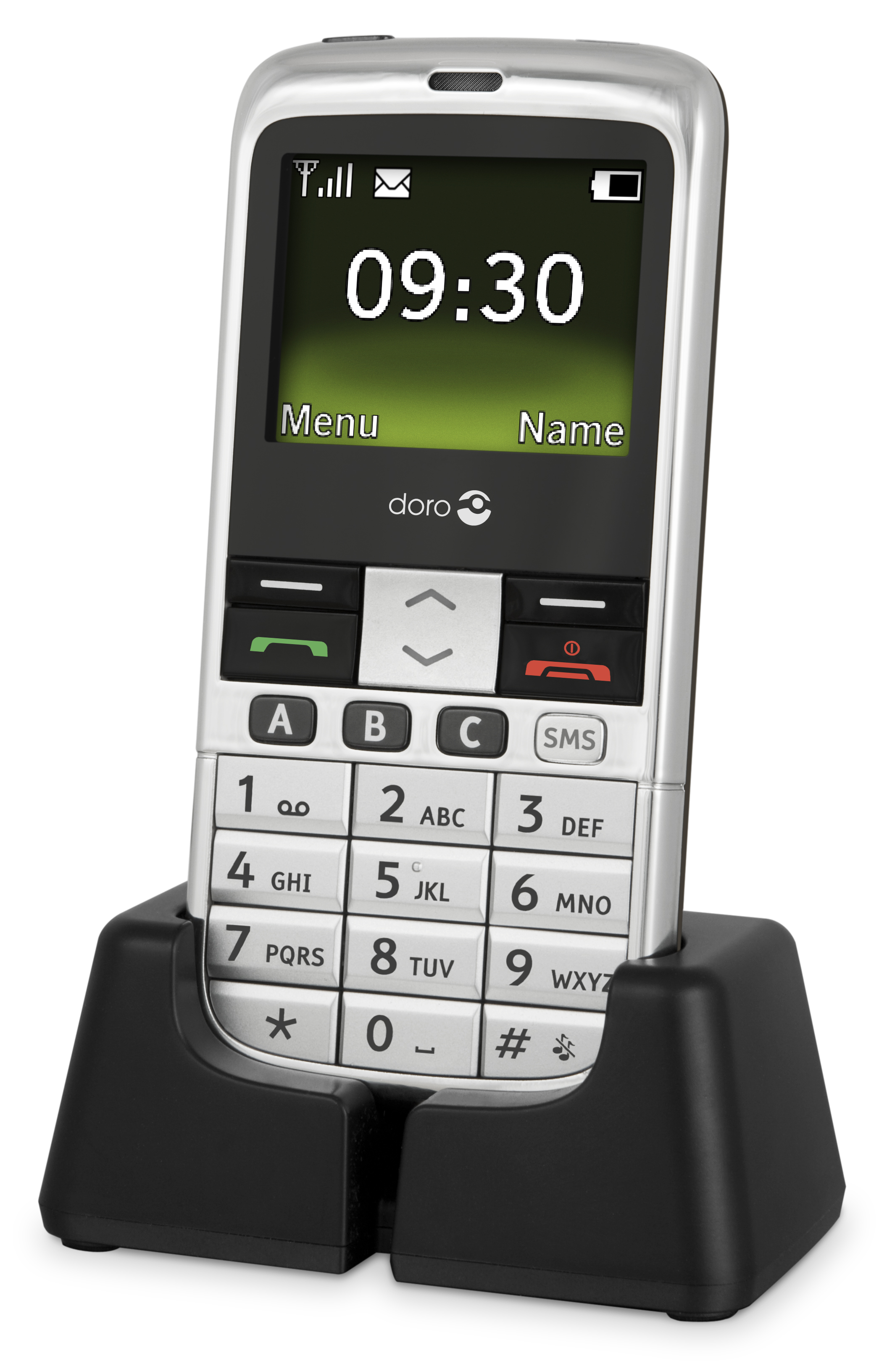 Edles Design zum Fest: das Doro PhoneEasy® 332gsm bald auch in silber ...