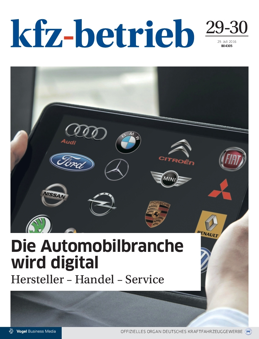 Die Automobilbranche wird digital, Vogel Communications Group GmbH & Co. KG, Story - PresseBox