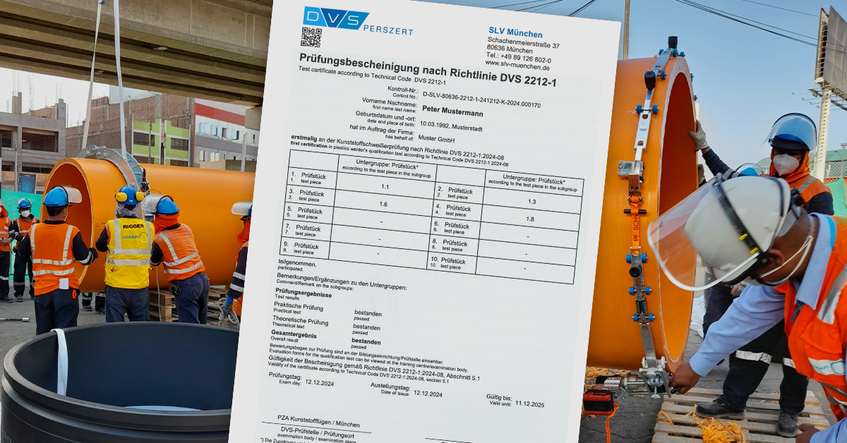 Guideline DVS 2212-1:2024-08: “Testing of plastic welders for plant ...