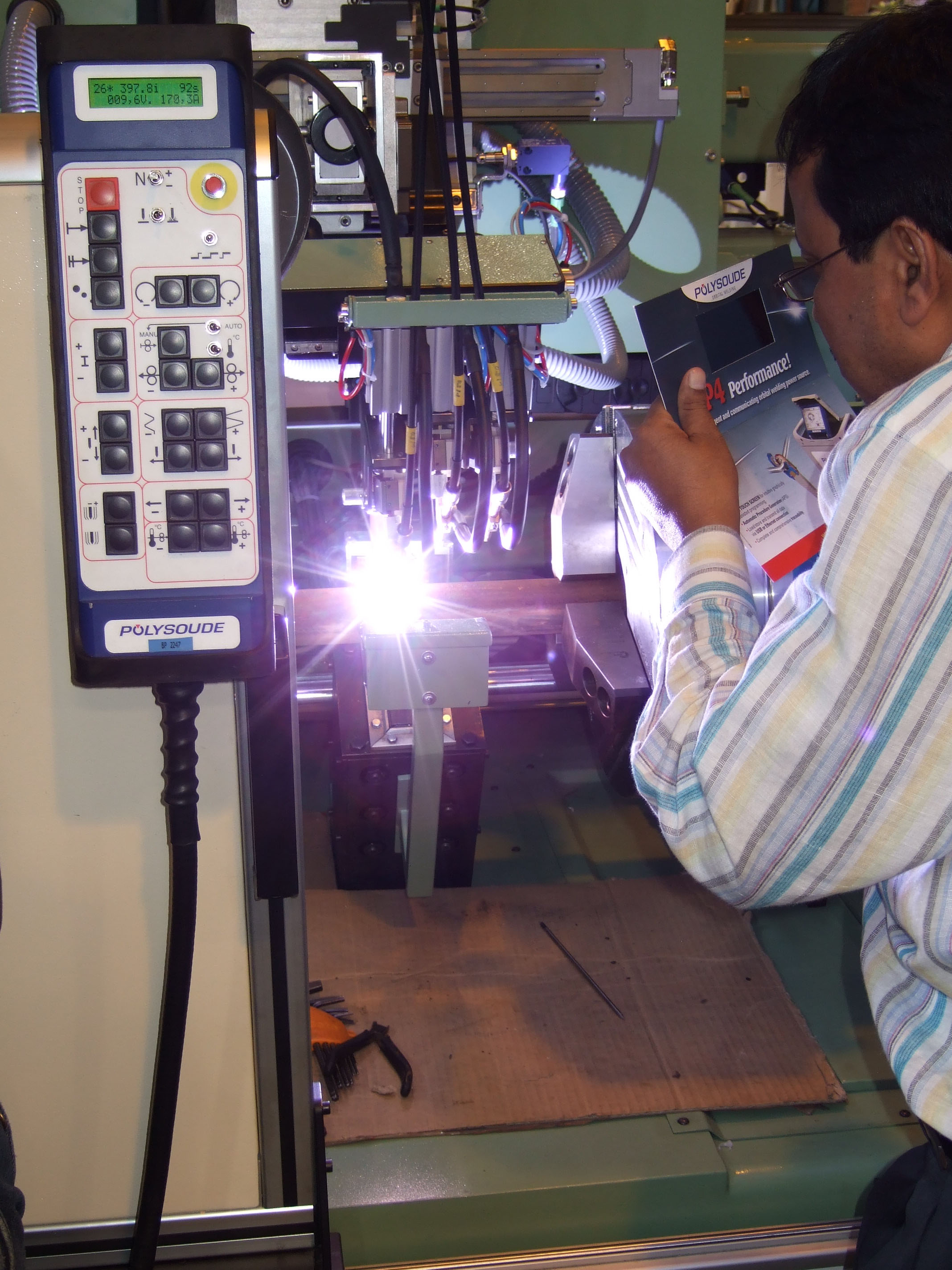 The use of welding lathes as "straight tube welder" in the boiler ...