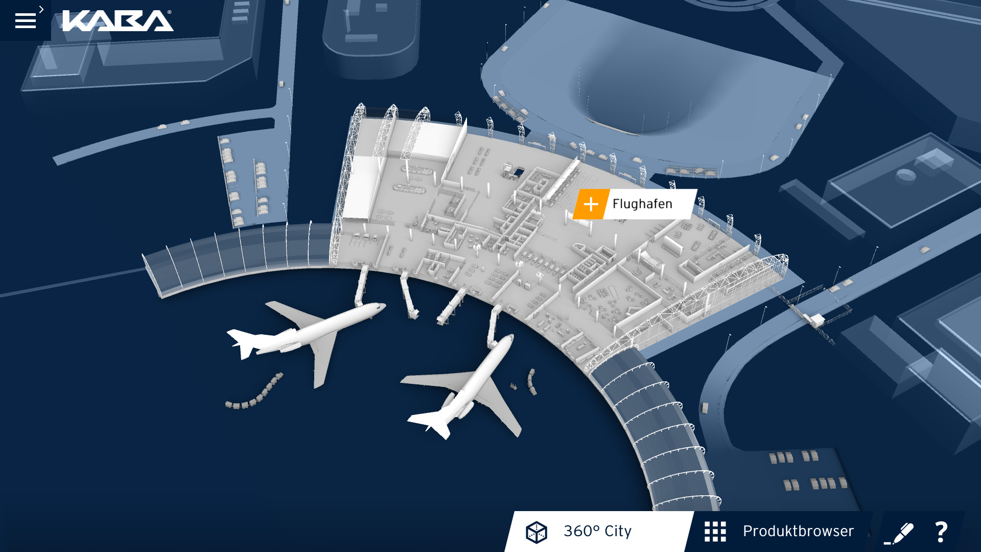Virtueller Zutritt zum Flughafen: Kaba 360°City App mit neuem Segment ...