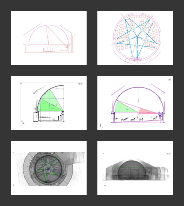 As-built Dokumentation eines Planetariums mit Laserscanning-Technologie, PointCab GmbH, Story ...
