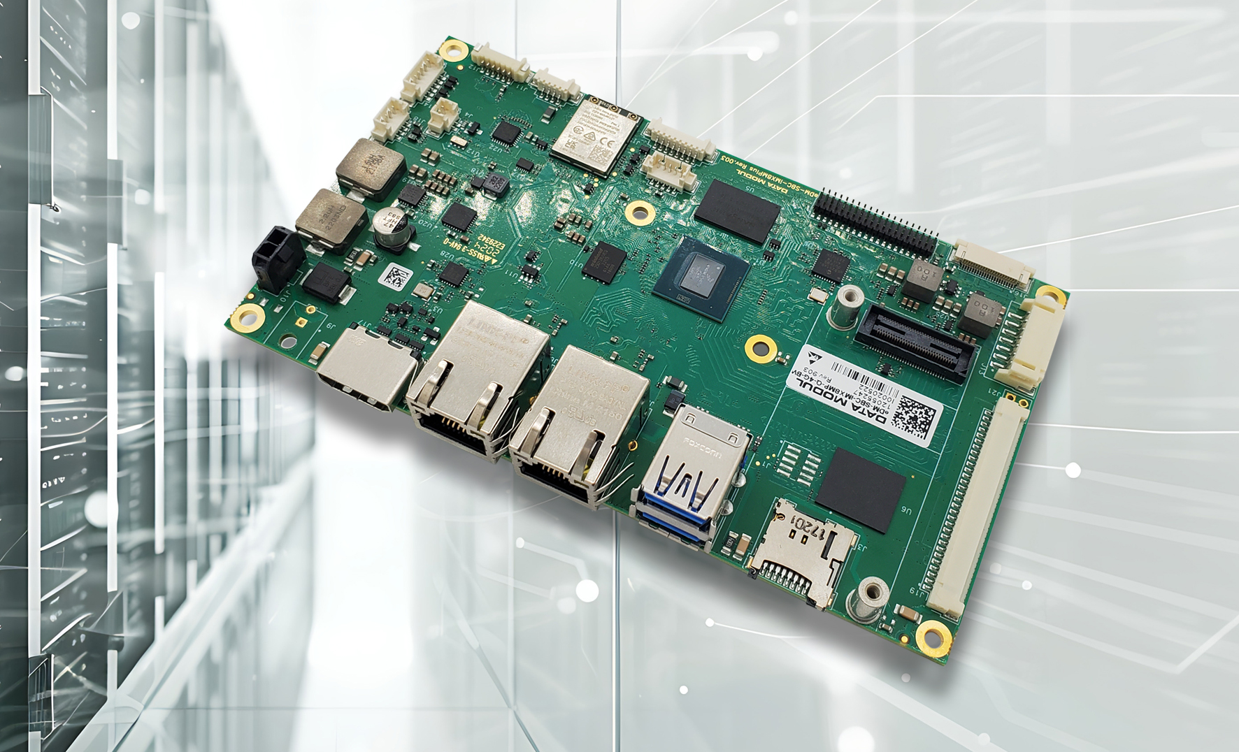 Leistungsstarker Single Board Computer mit NXP i.MX8M Plus Prozessoren ...