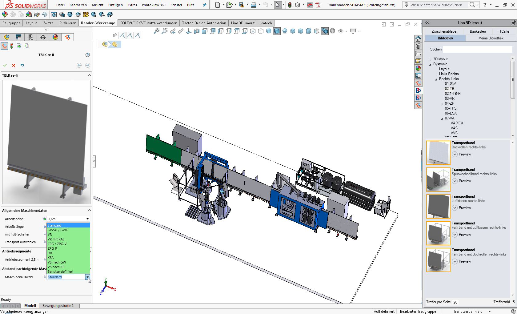 Bystronic glass: Professionelle 3D-Aufstellplanung mit Lino® 3D layout ...