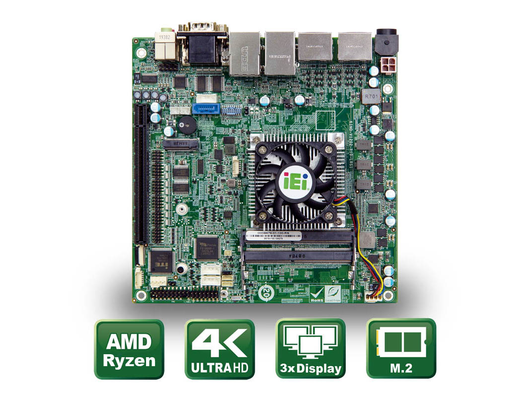 AMD Mini-ITX with Ryzen CPU and VEGA GPU, ICP Deutschland GmbH, Story ...