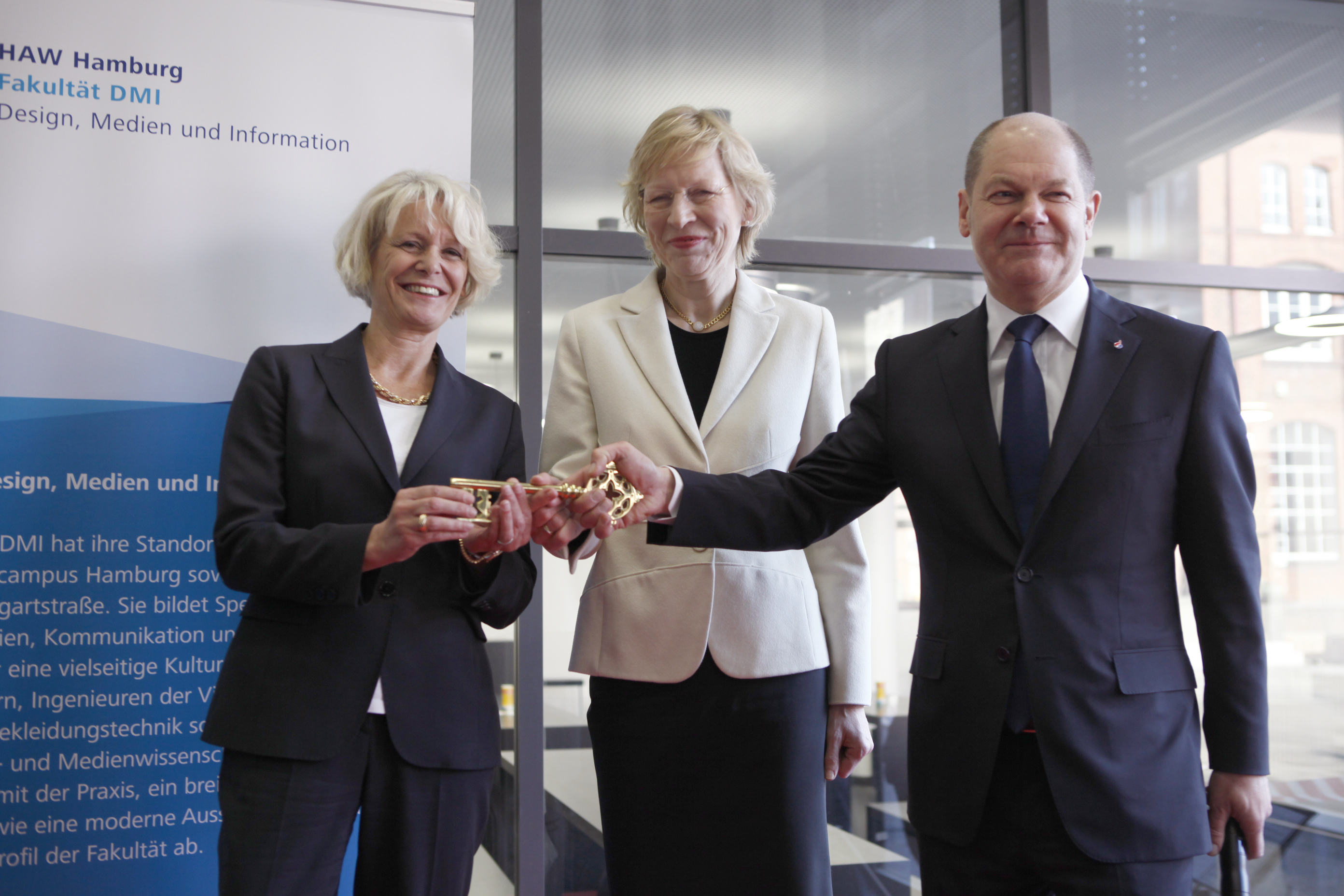 Erweiterungsbau des Mediencampus Hamburg/ Finkenau eingeweiht, Hochschule für Angewandte ...