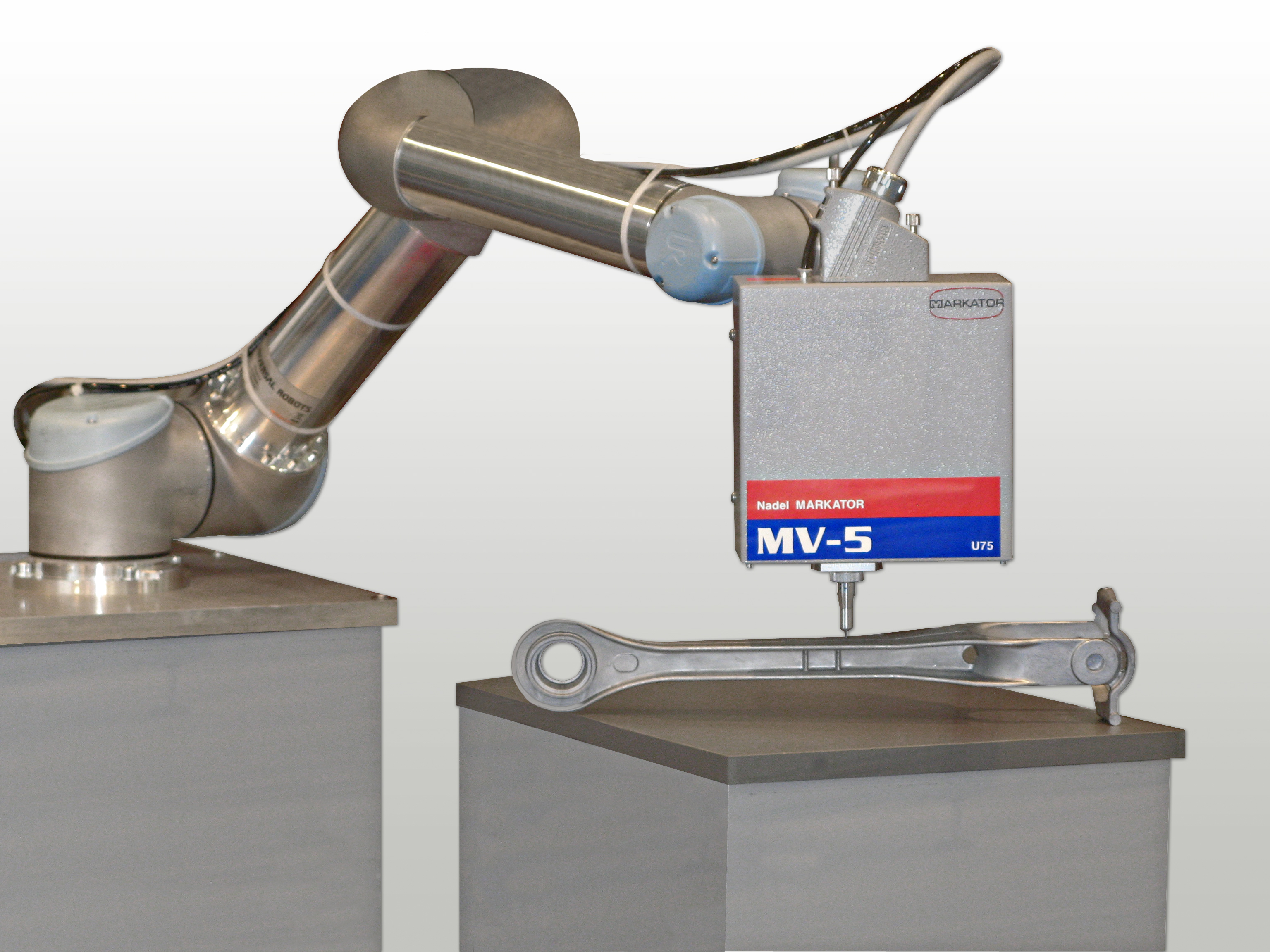 MARKATOR®-Nadelmarkiersystem mit neuer Option Markierkopf MV5 U75 ...