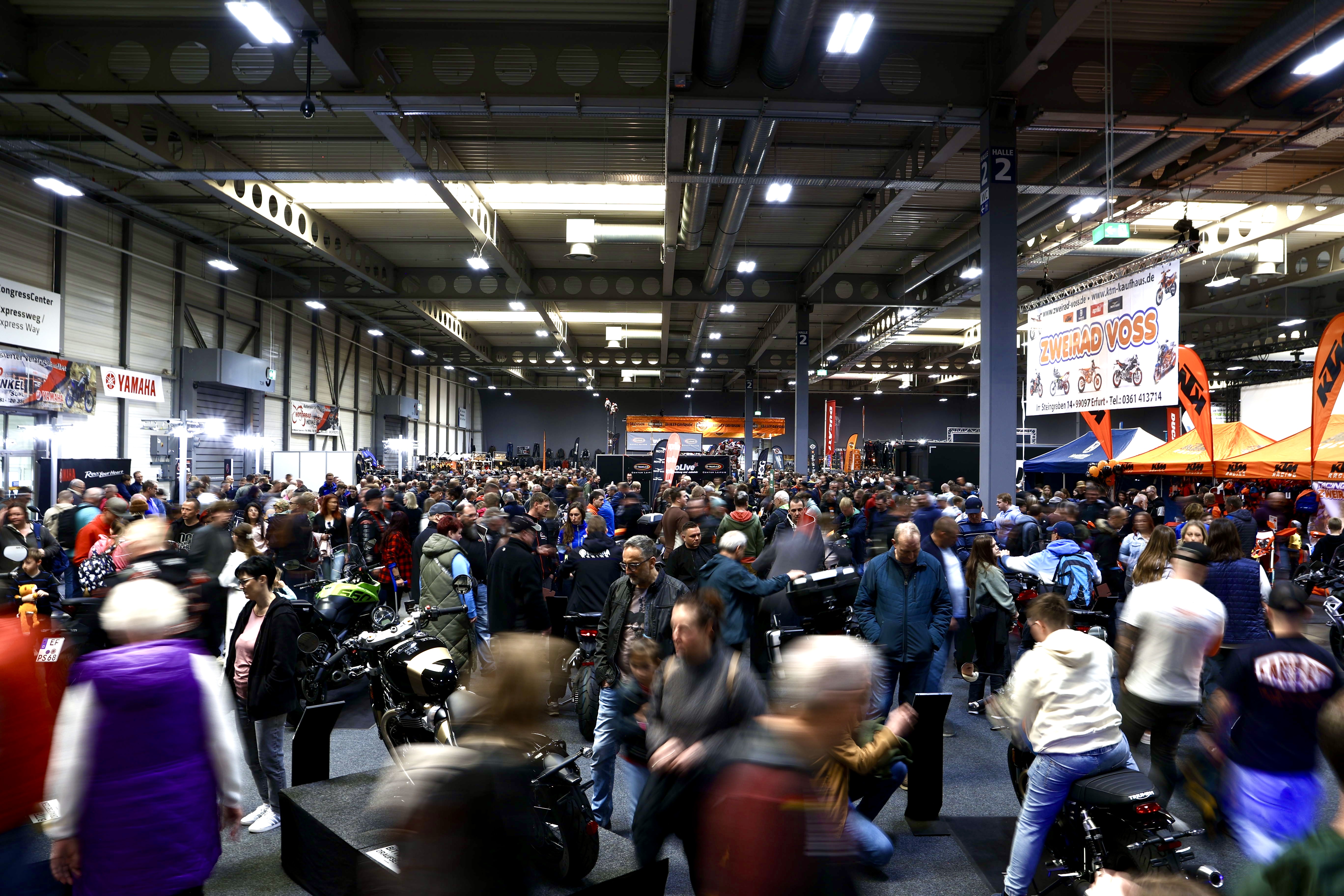 Motorradmesse Erfurt feiert 25 Jahre Vollgas und begeisterte tausende ...