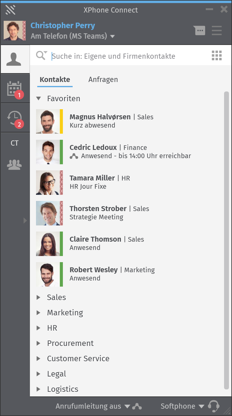 XPhone Connect & Microsoft Teams als Duo, C4B Com For Business AG ...