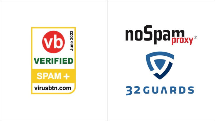 NoSpamProxy mit intelligentem Service 32Guards erhält VBSpam+ Award, Net at Work GmbH, Story ...