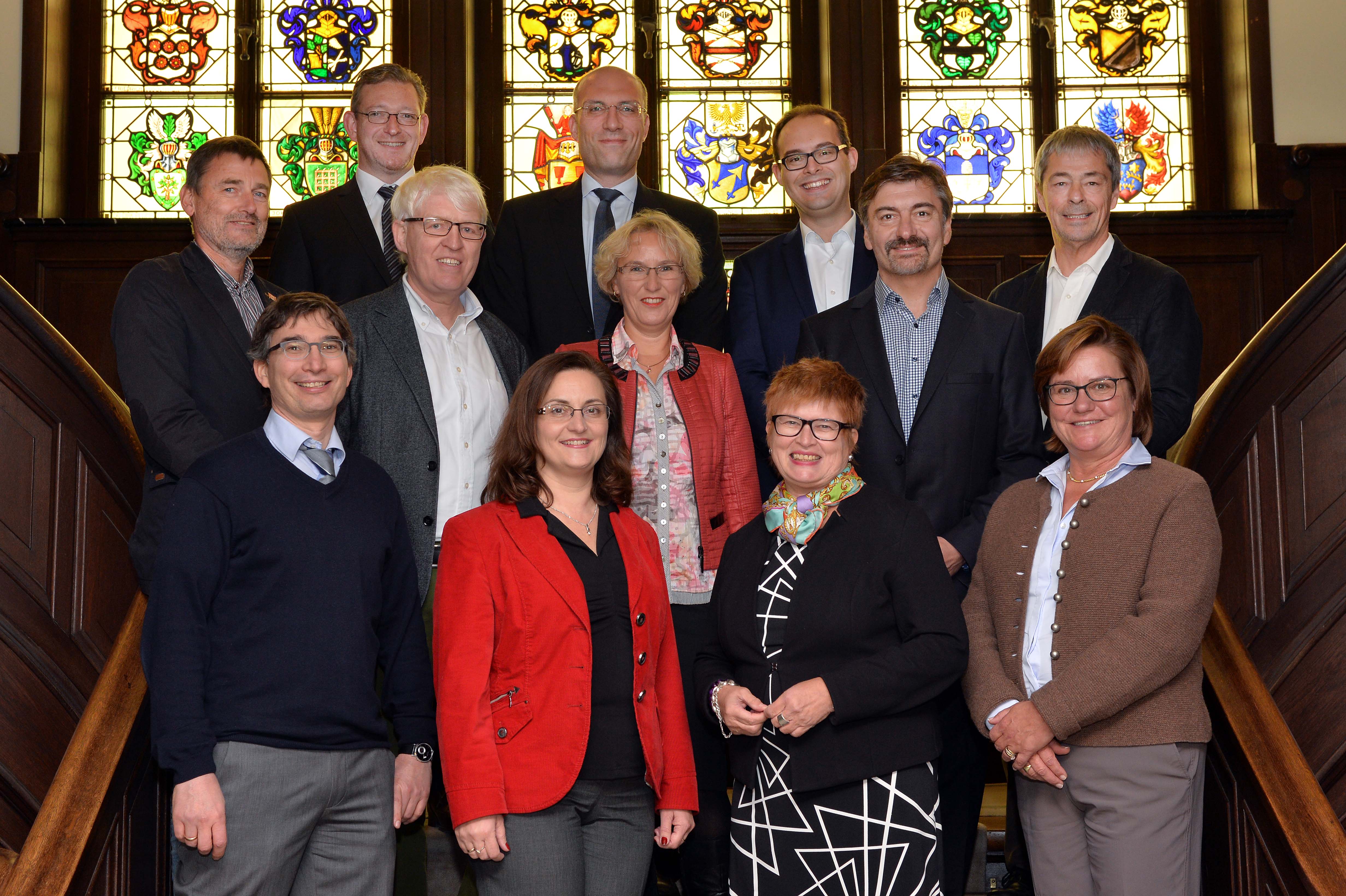 Begrüßung der neuen Professorinnen und Professoren im Schütting ...